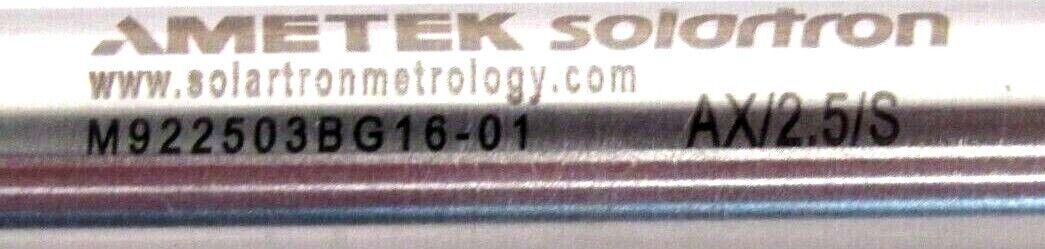 NEW AMETEK AX/2.5/S GAUGING PROBE M922503BG16-01 AX25S - SB Industrial ...