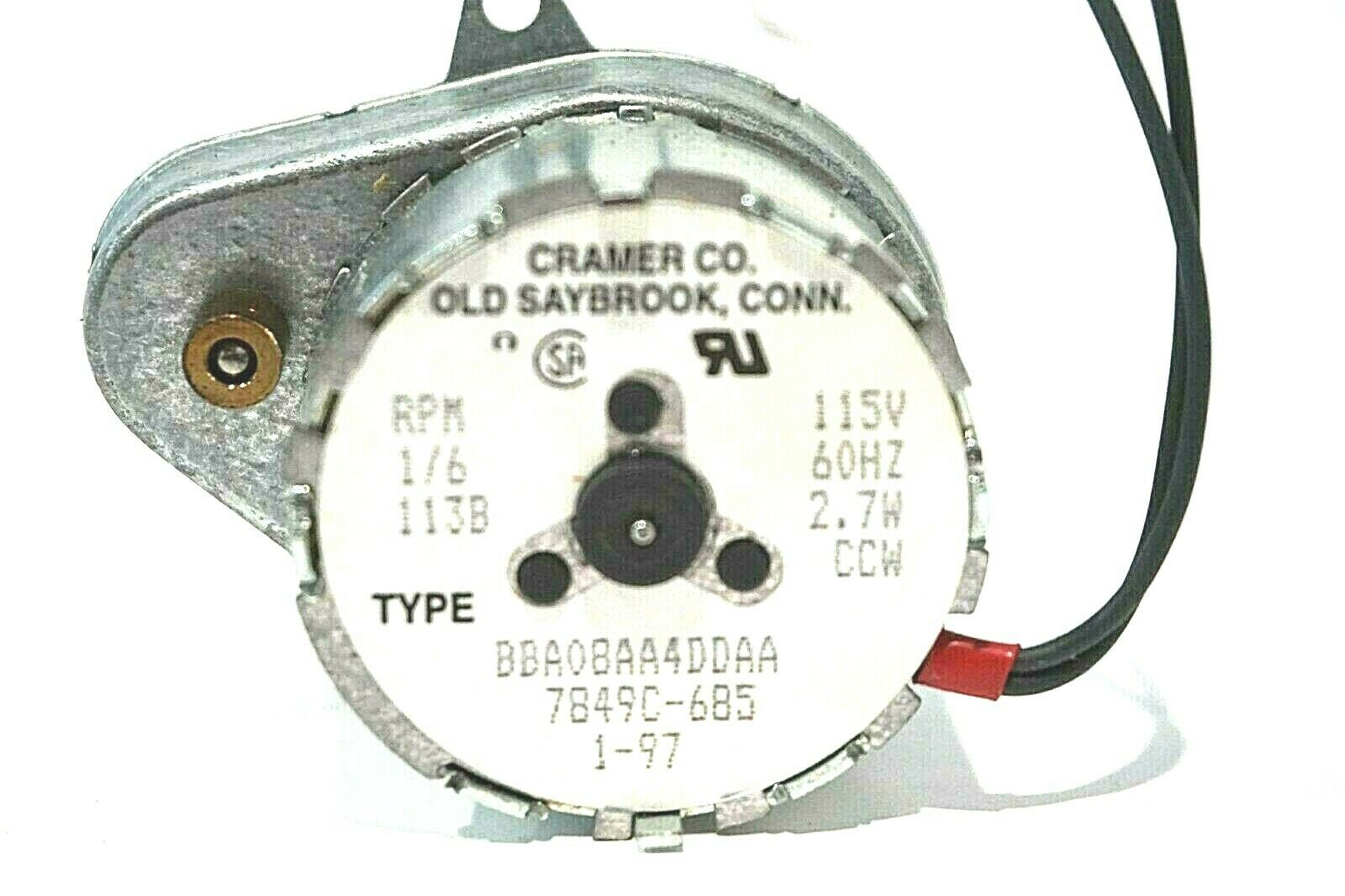 NEW CRAMER CO. 7849C-685 MOTOR BBA08AA4DDAA 7849C685 - SB Industrial ...