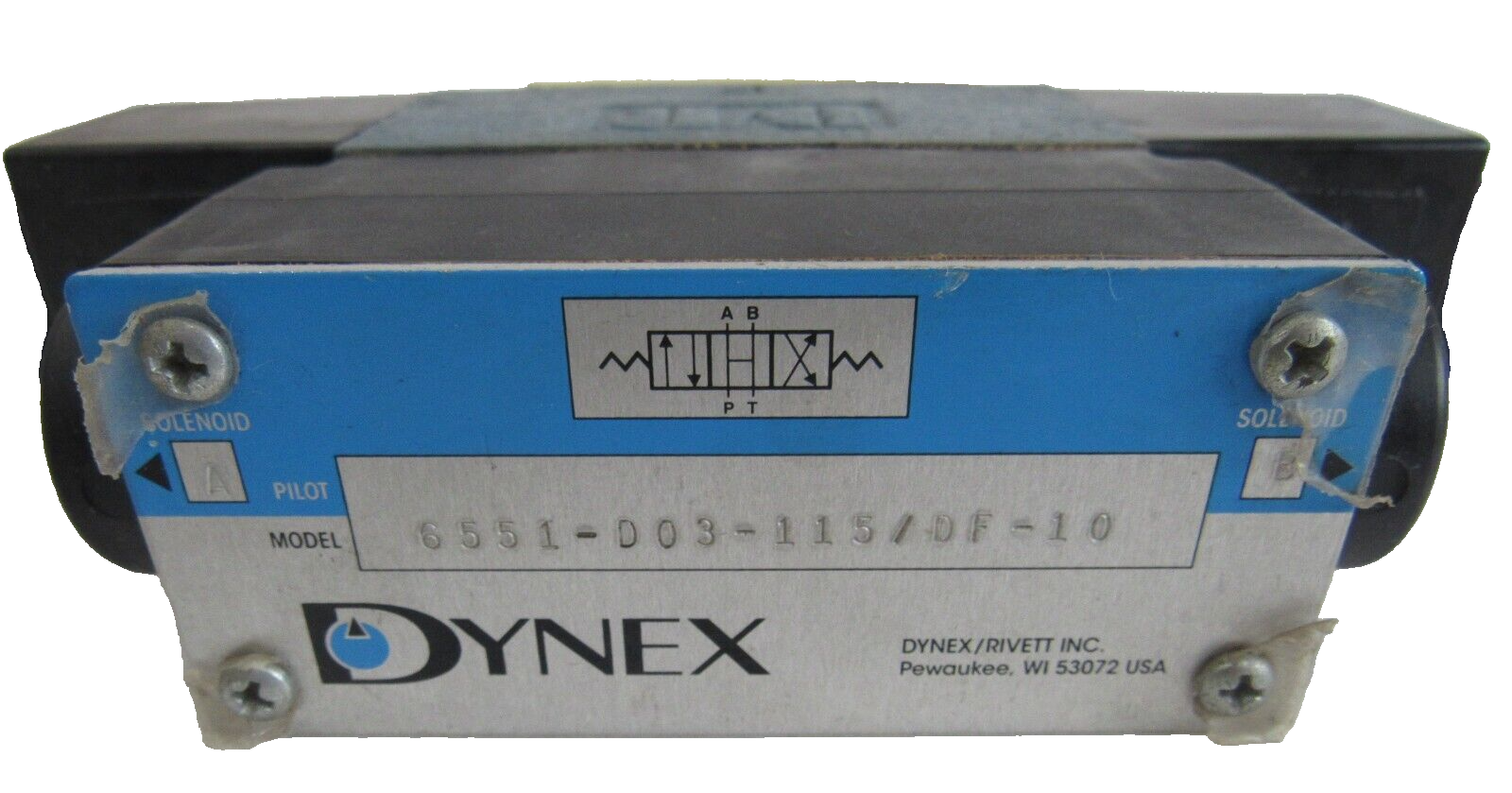 NEW DYNEX 6551-D03-115/DF-10 DIRECTIONAL CONTROL VALVE 6551D03115DF10 ...
