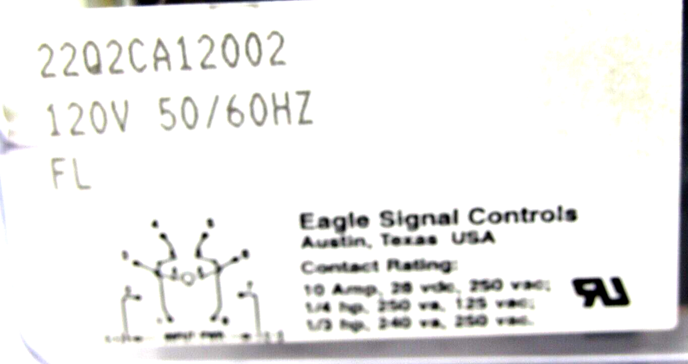 NEW EAGLE SIGNAL CONTROLS 22Q2CA12002 RELAY - SB Industrial Supply, Inc.
