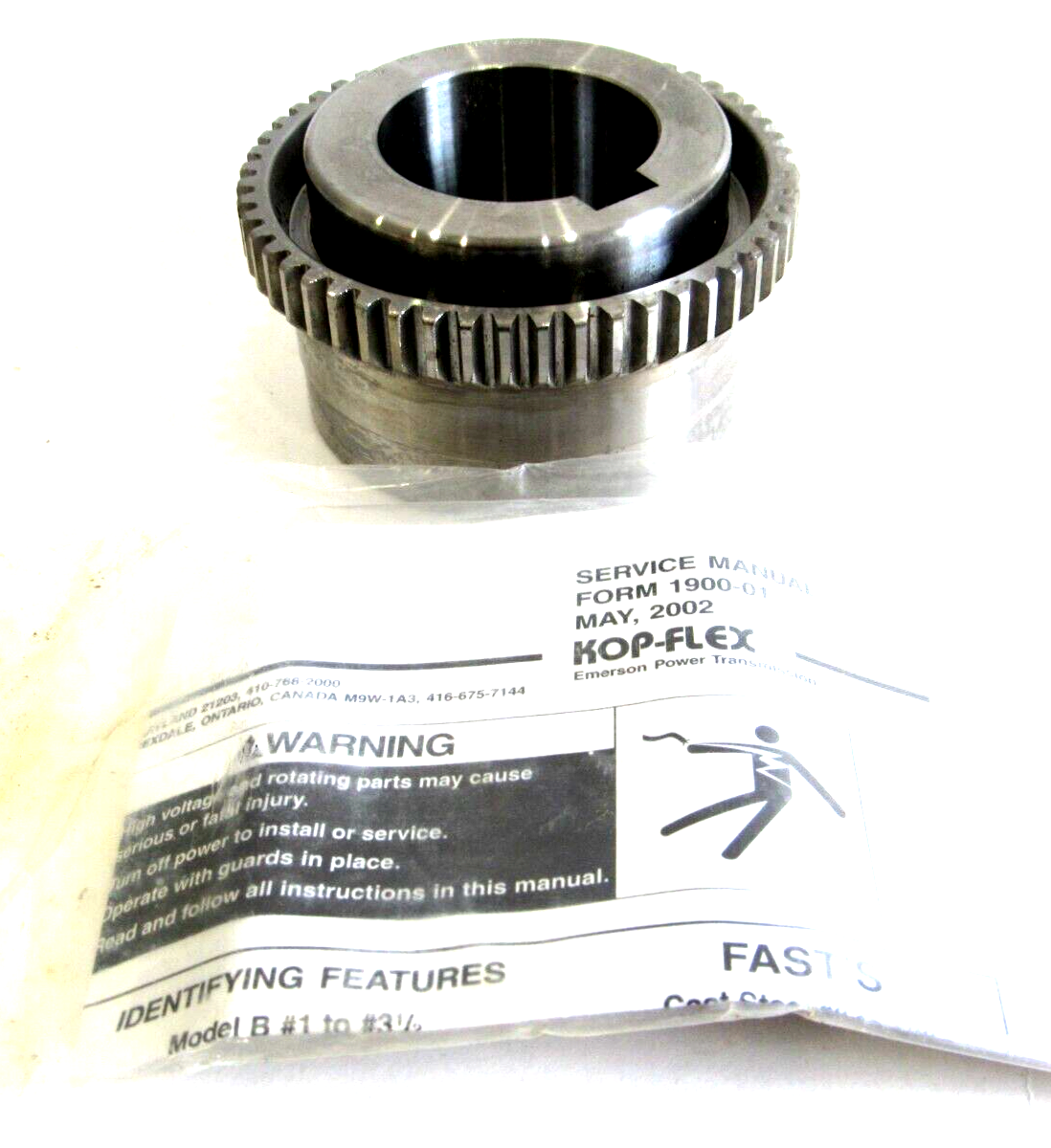 NEW EMERSON KOP-FLEX 2B FHUB COUPLING FLEX HUB 2BFHUB - SB Industrial Supply, Inc.