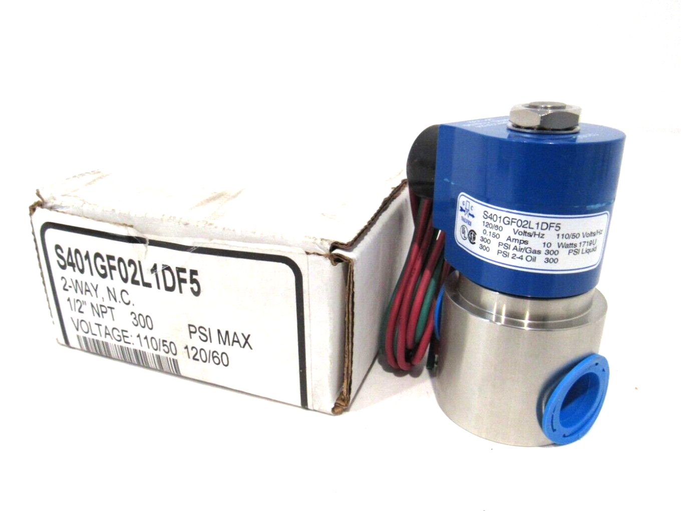 NEW GC VALVES S401GF02L1DF5 SOLENOID VALVE - SB Industrial Supply, Inc.