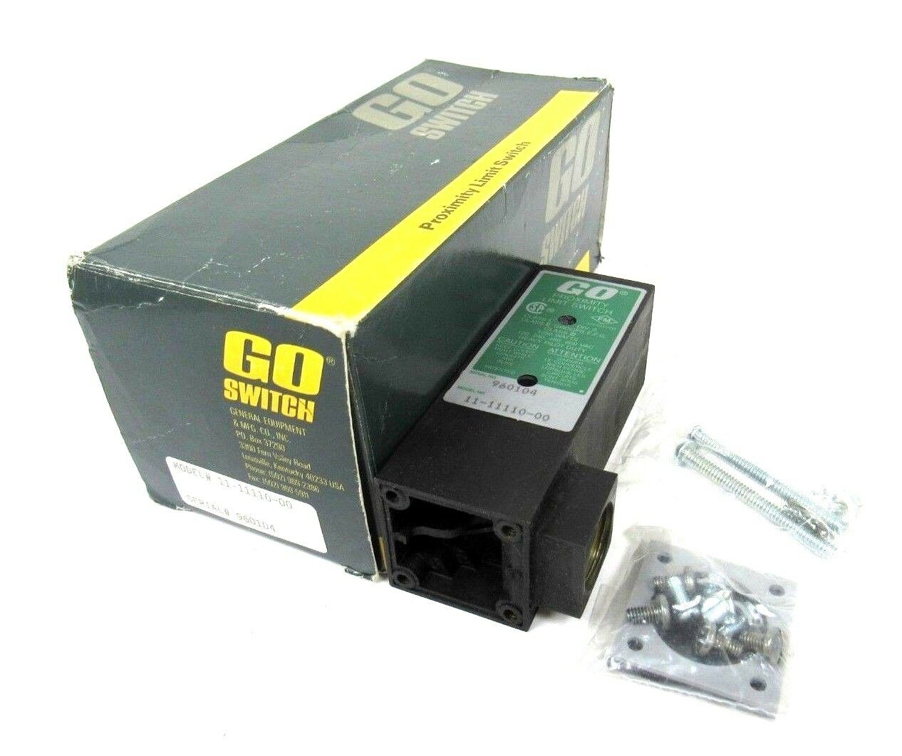 NEW GO SWITCH 11-11110-00 LIMIT SWITCH 111111000 - SB Industrial Supply ...