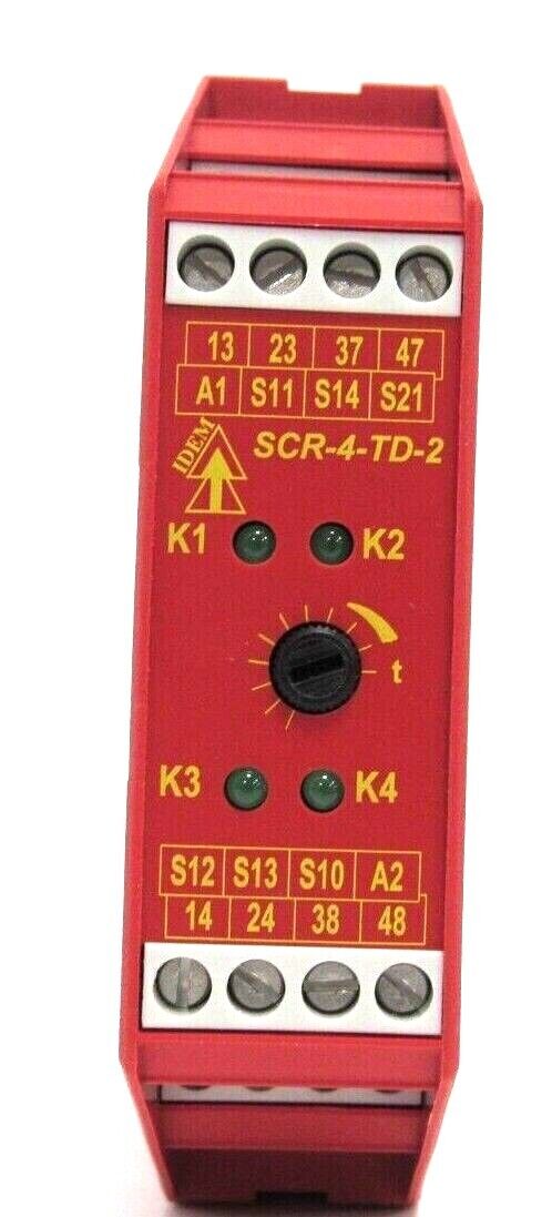 NEW IDEM SCR-4-TD2 SAFETY RELAY 472971 SCR4TD2 - SB Industrial Supply, Inc.
