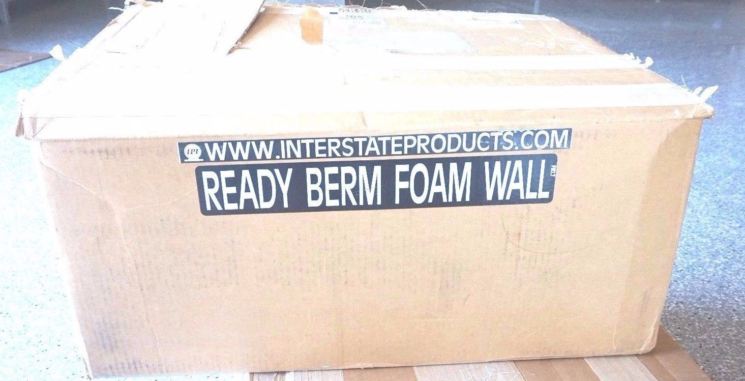 NEW IPI INTERSTATE PRODUCTS INC. RC-IPI-FWB-5104 FOAM WALL BERM 5'X10 ...