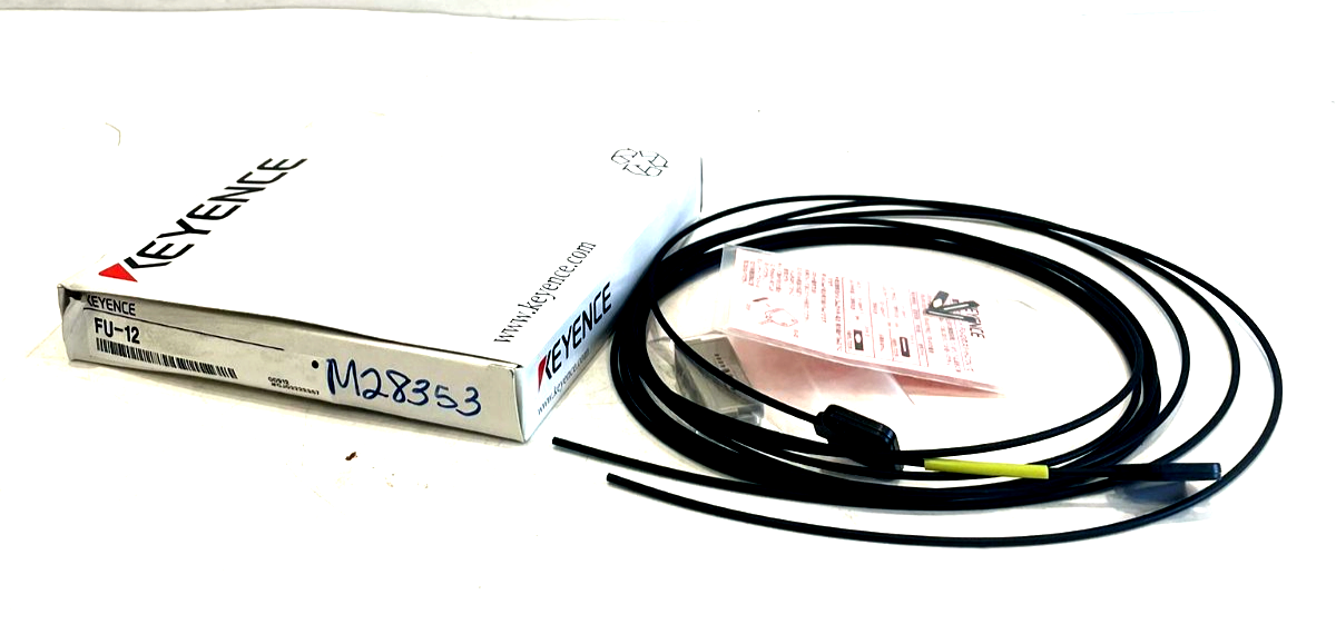 NEW KEYENCE FU-12 FIBER OPTIC CABLE FU12 - SB Industrial Supply, Inc.