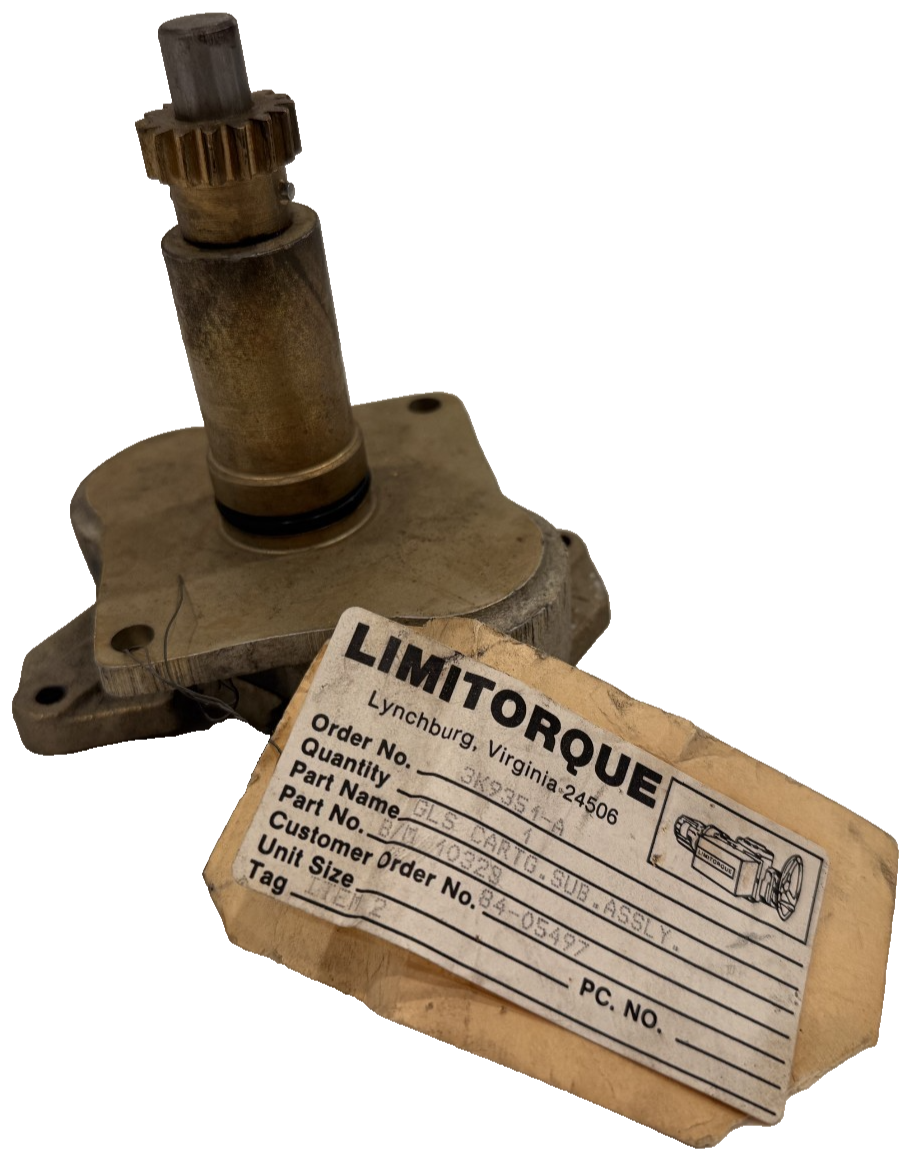 NEW LIMITORQUE B/M 10323 GEARED LIMIT SWITCH CARTRIDGE SUB ASSEMBLY ...