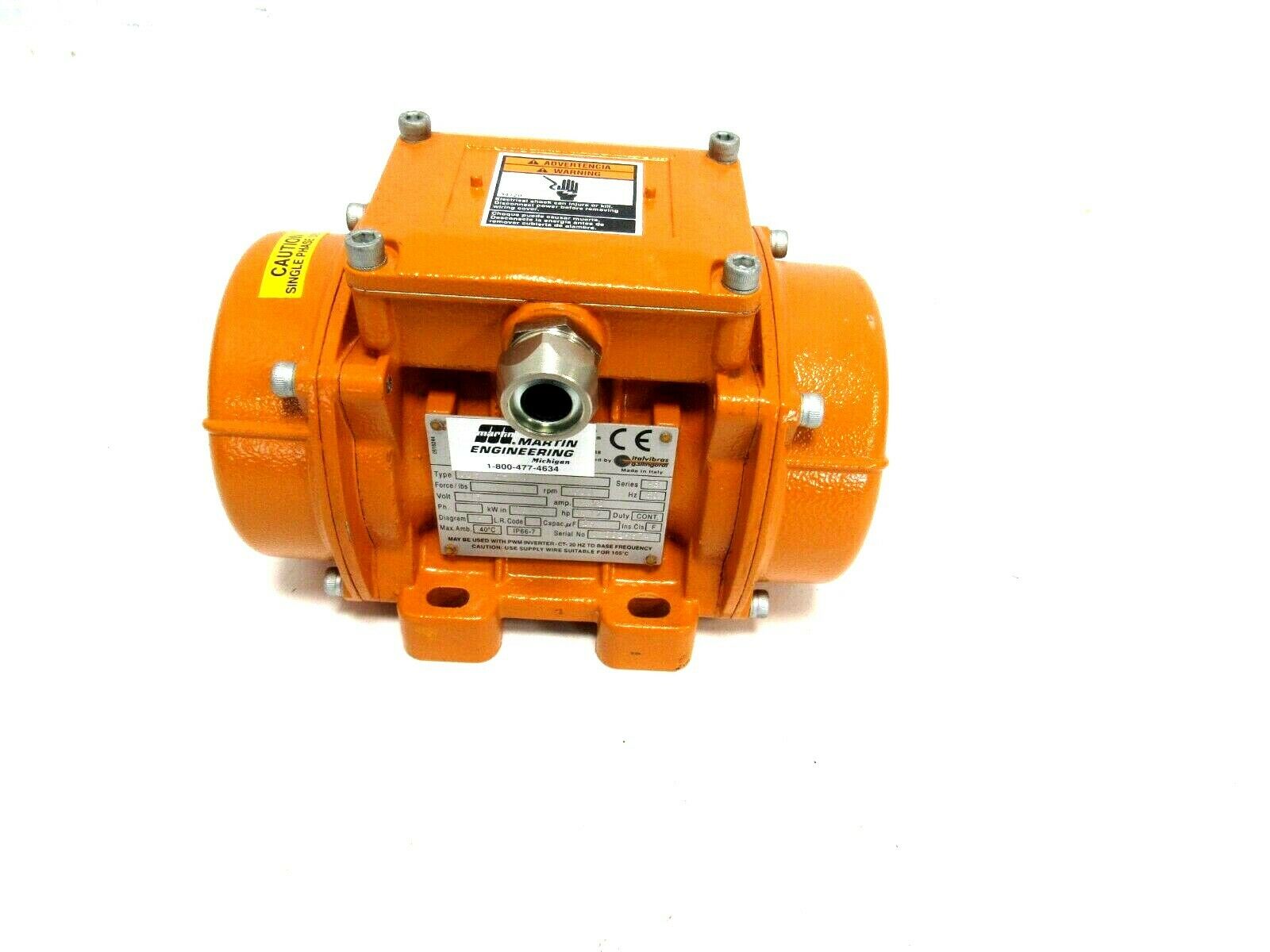 NEW MARTIN ENGINEERING CDS36-390 ELECTRIC VIBRATOR 115V 3600RPM ...
