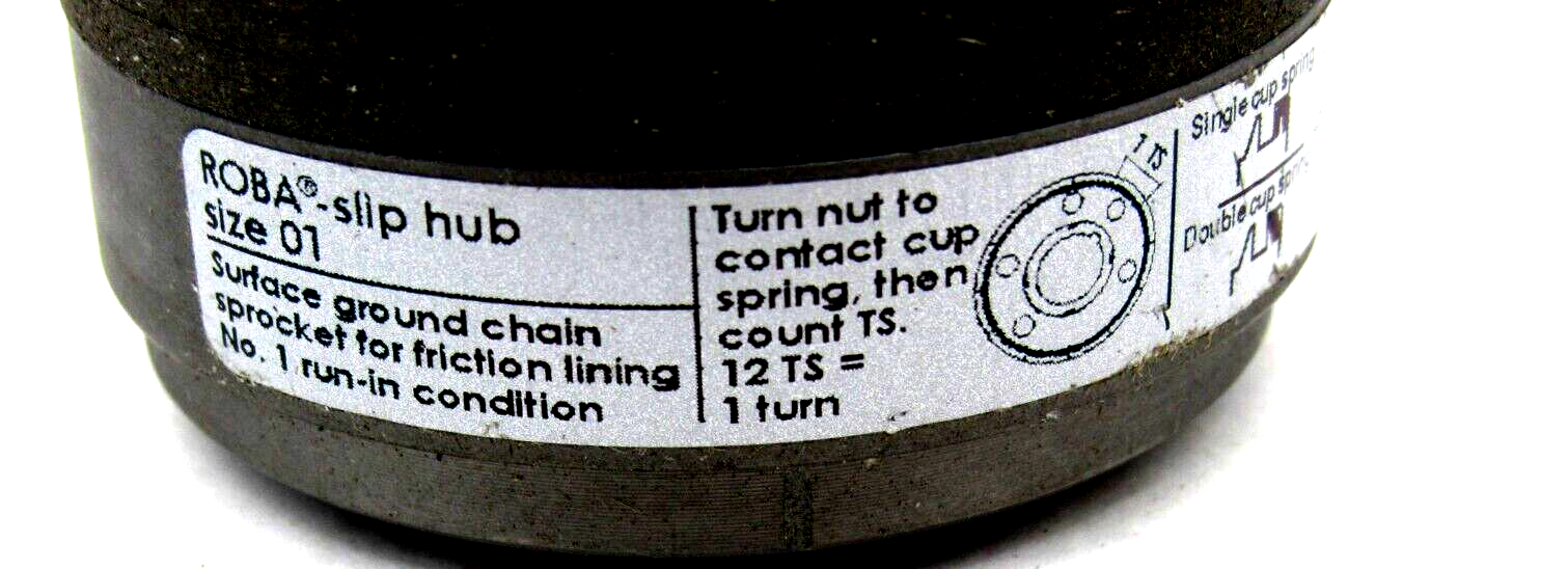 NEW MAYR Z2121582 ROBA SLIP HUB 01/100.110 SIZE 01 - SB Industrial ...