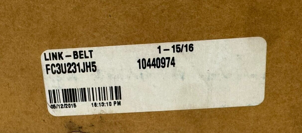 NEW REXNORD FC3U231JH5 LINK-BELT FLG CART BALL BEARING 1-15/16" - SB ...