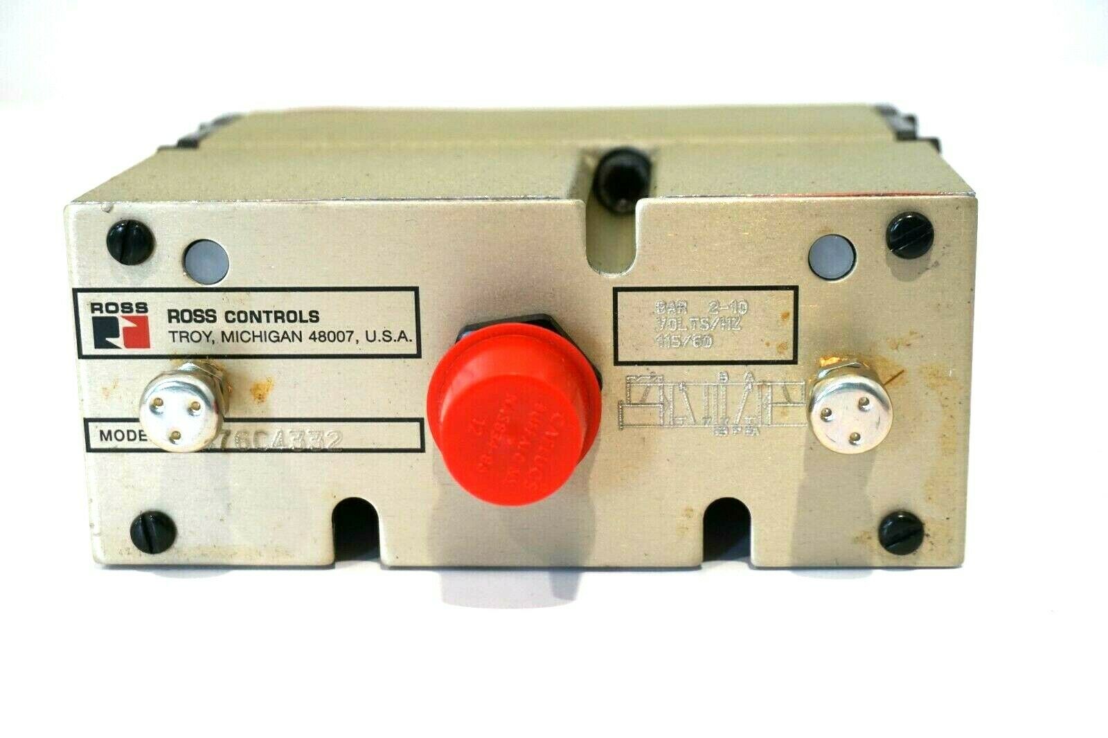 NEW ROSS CONTROLS 8476C4332Z SOLENOID VALVE - SB Industrial Supply, Inc.