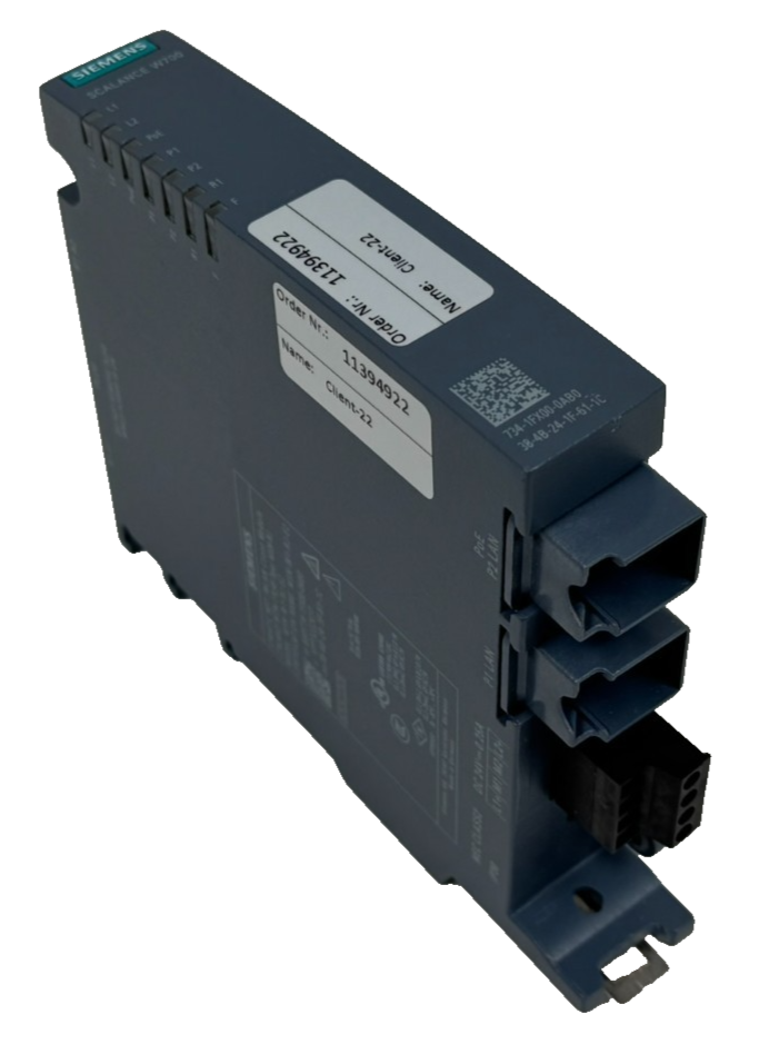 NEW SIEMENS 6GK5734-1FX00-0AB0 IWLAN CLIENT MODULE SCALANCE W734-1 - SB ...