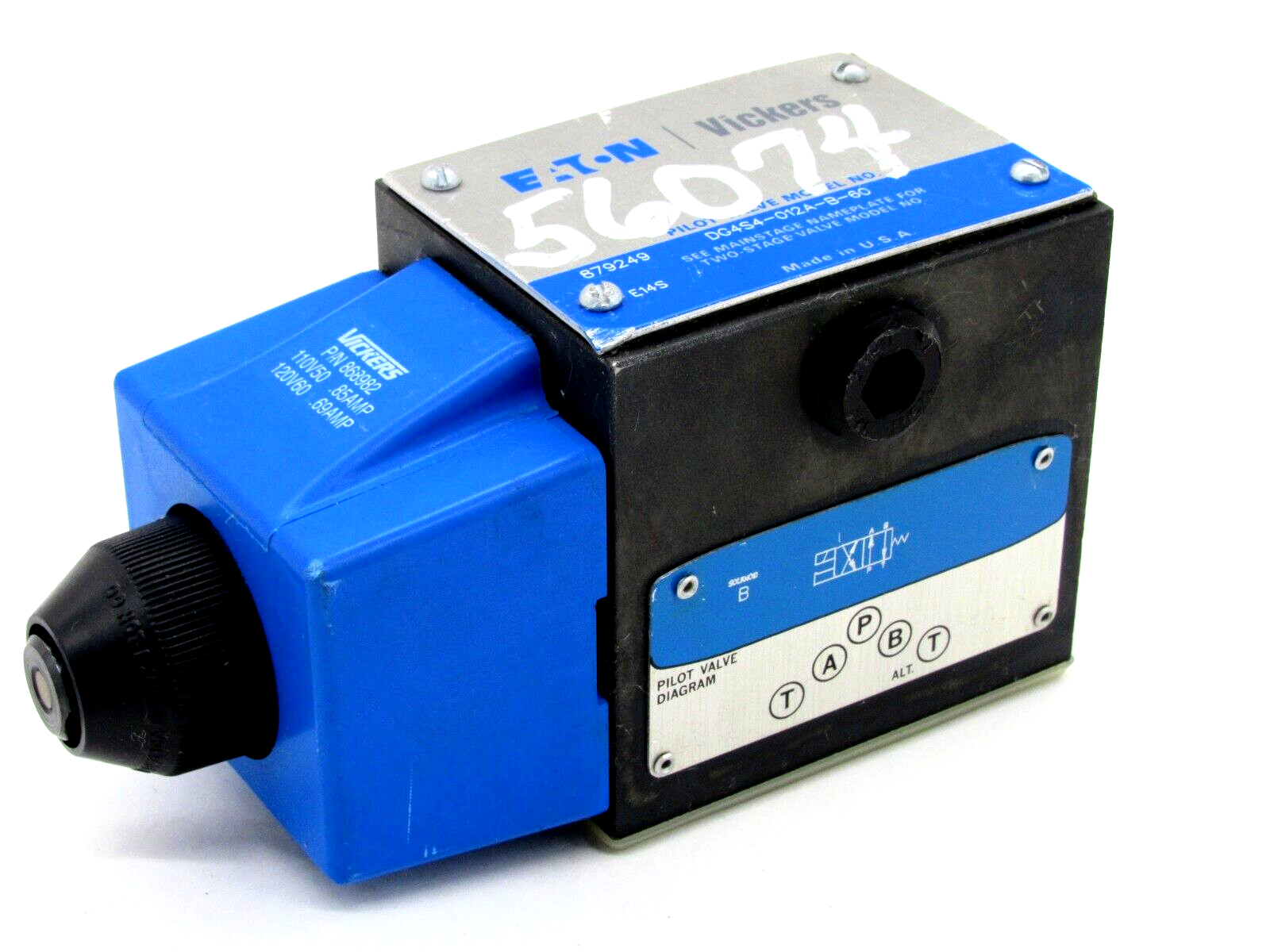 NEW VICKERS DG4S4-012A-B-60 VALVE 879249 DG4S4012AB60 - SB Industrial ...