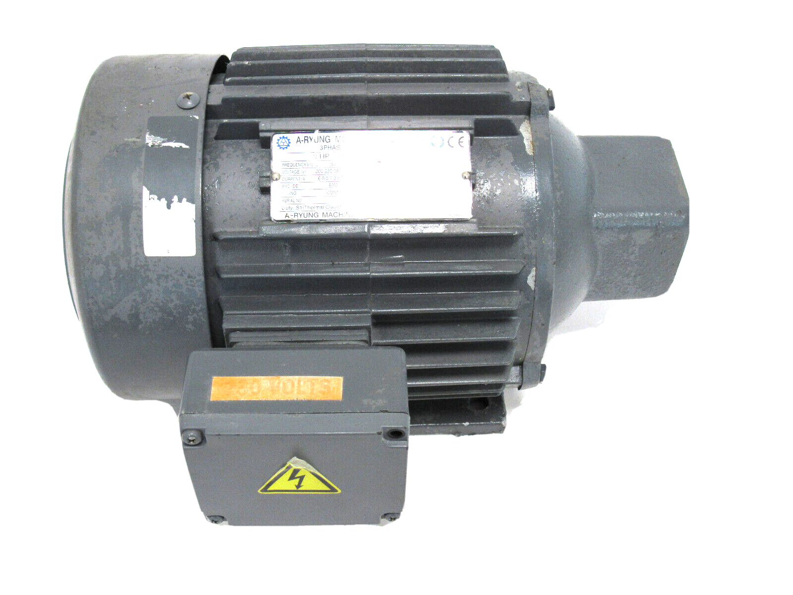 USED A-RYUNG T-ROTOR PUMP MOTOR 2HP 200-230/290-415V - SB Industrial ...