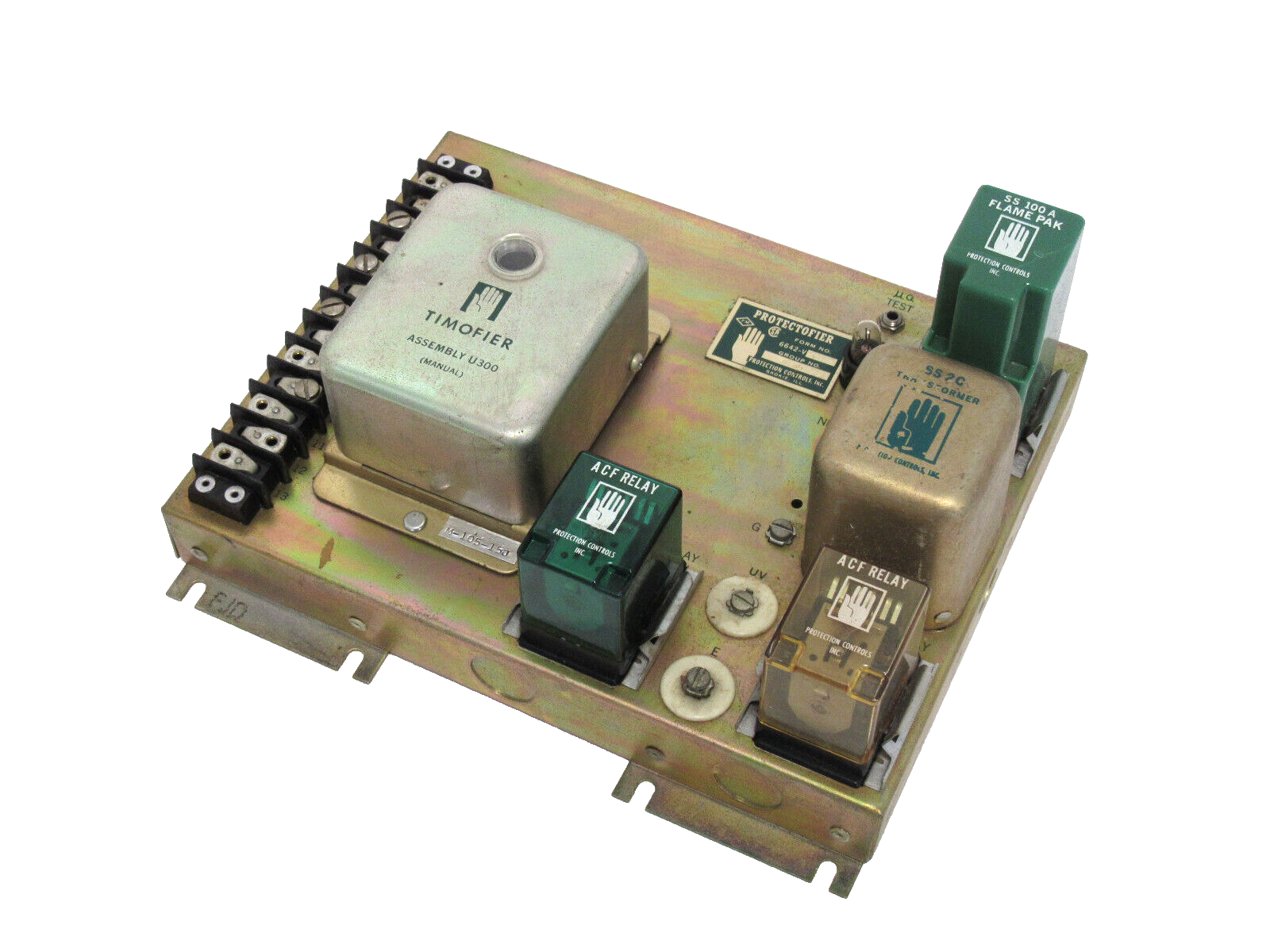 USED PROTECTION CONTROLS 6642-VT BURNER CONTROL 6642VT - SB Industrial ...