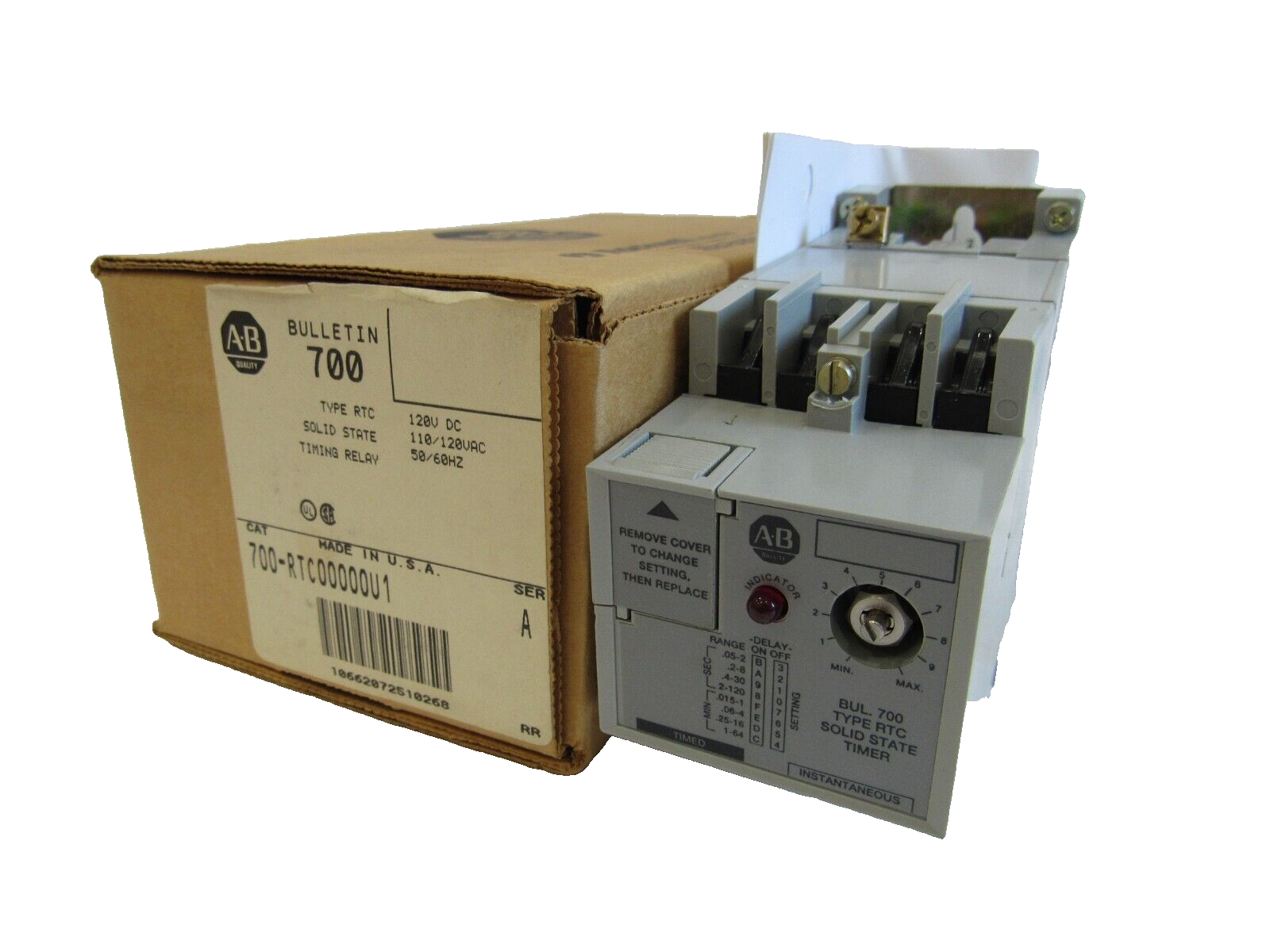 ALLEN BRADLEY 700-RTC00000U1 TIMING RELAY 700RTC00000U1 SERIES A NEW ...