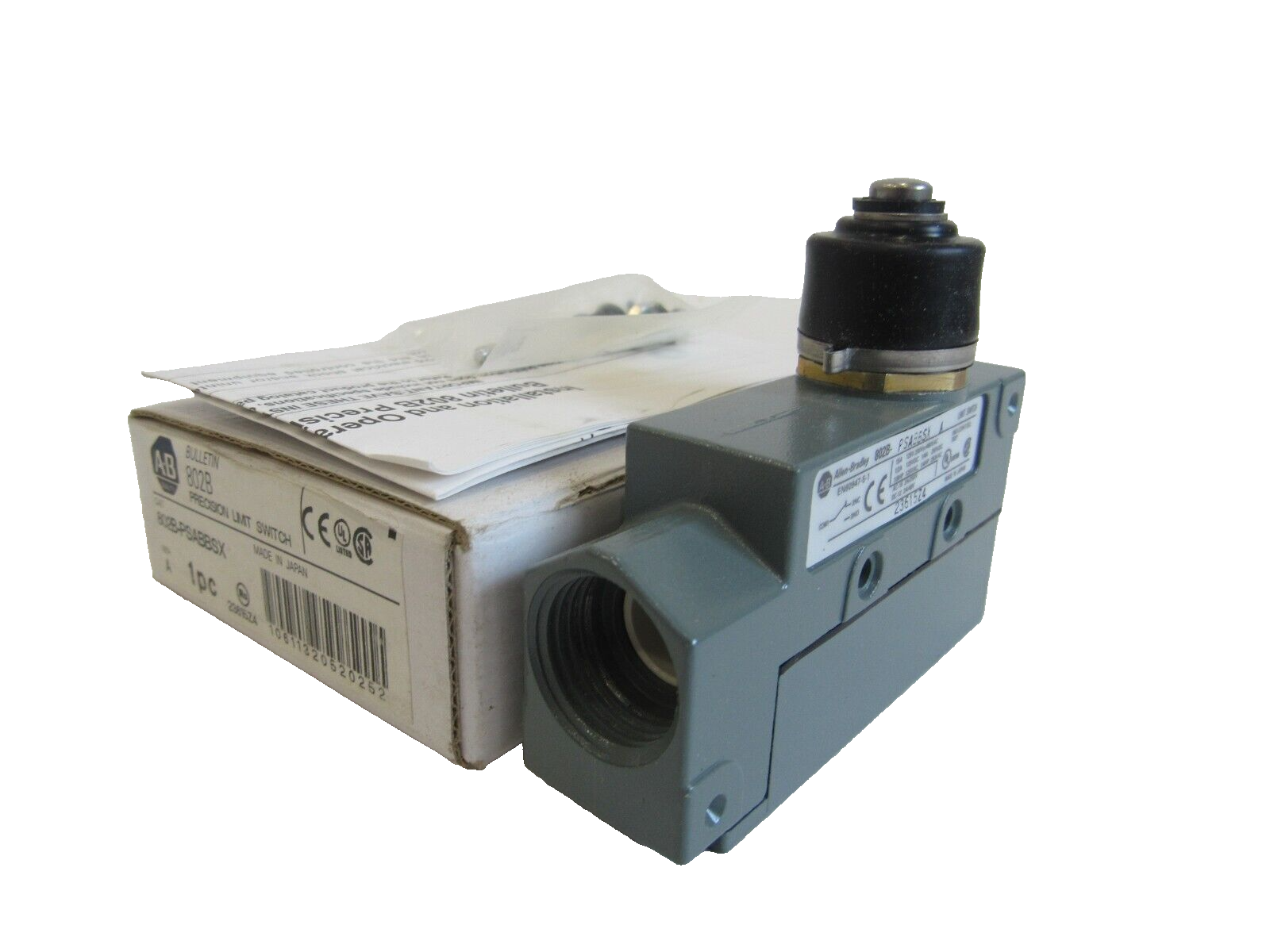 ALLEN BRADLEY 802B-PSABBSX LIMIT SWITCH 802BPSABBSX NEW SURPLUS - SB ...