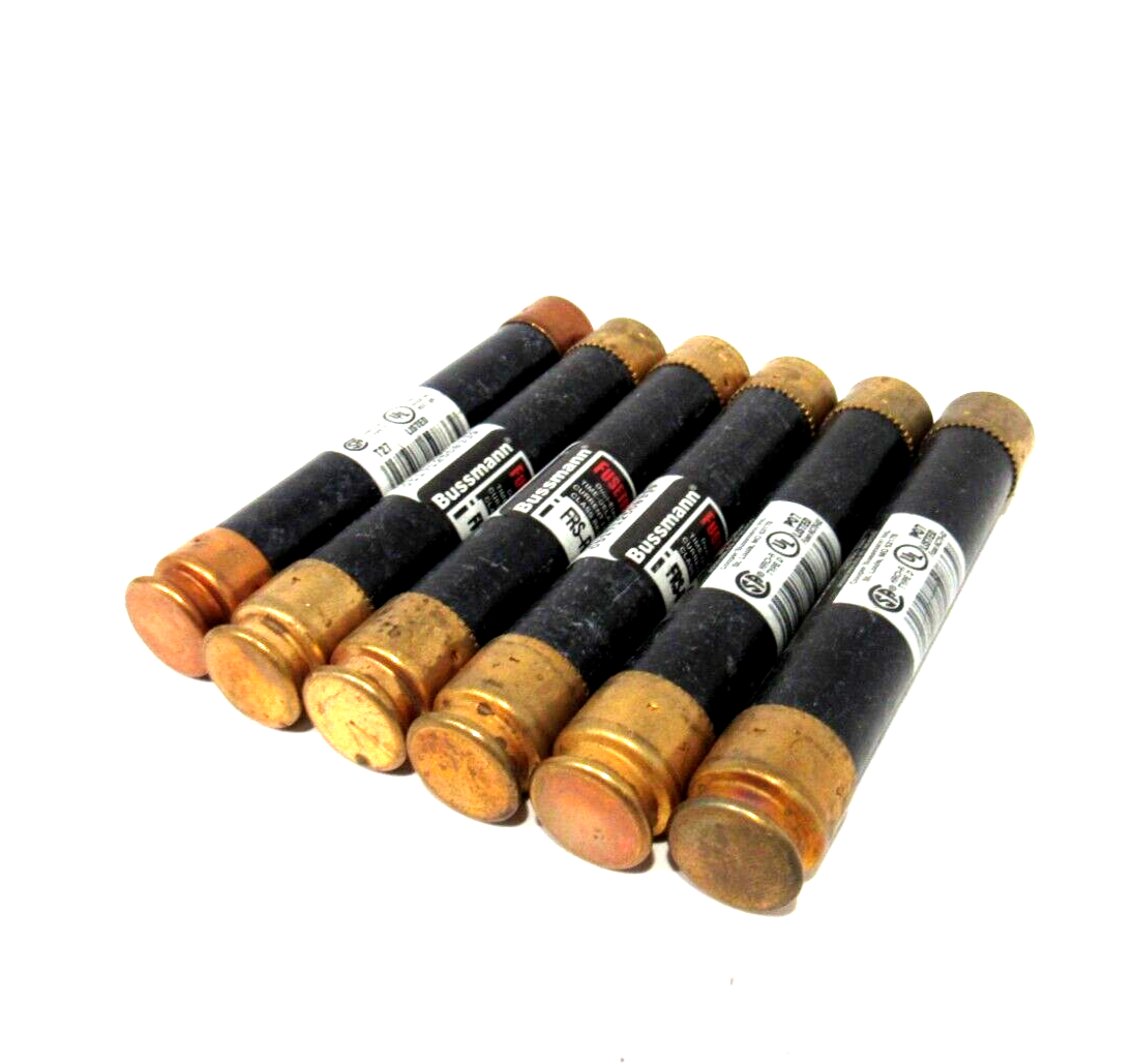 LOT OF 6 NEW FUSETRON FRS-R-25 FUSES FRSR25 - SB Industrial Supply, Inc.