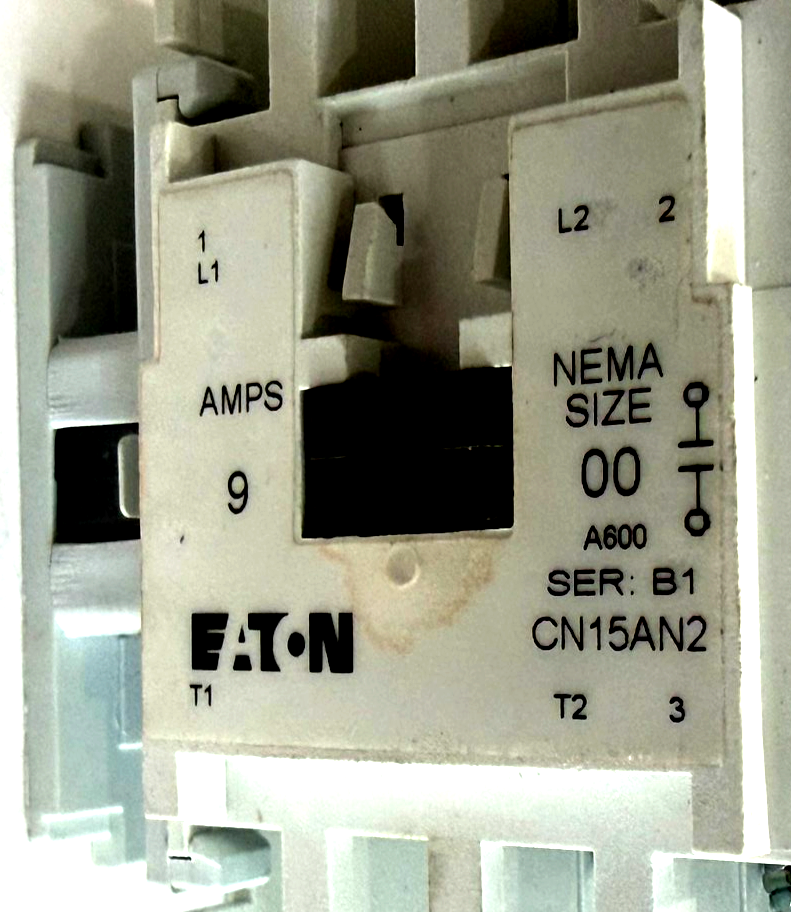 NEW EATON/CUTLER HAMMER CN15AN2T1B CONTACTOR SER. B1 - SB Industrial ...