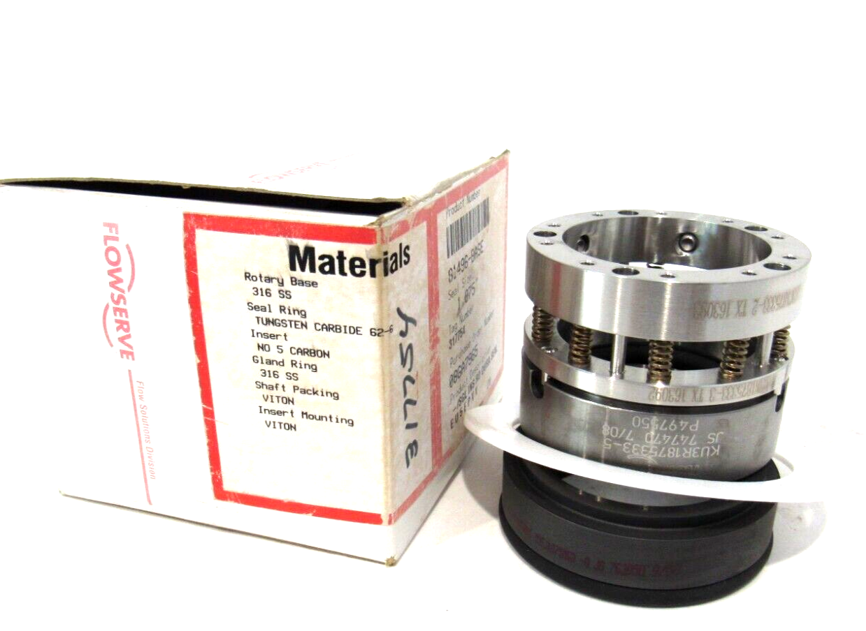 NEW FLOWSERVE 81496-BASE SGL INS RO DURA SEAL 81496BASE - SB Industrial ...