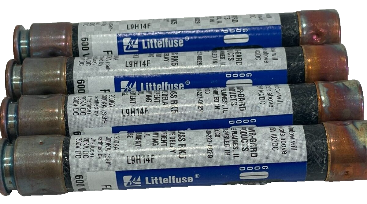 NEW LITTELFUSE FLSR 6 ID 600V FUSE CLASS RK5 LOT OF 4 - SB Industrial ...