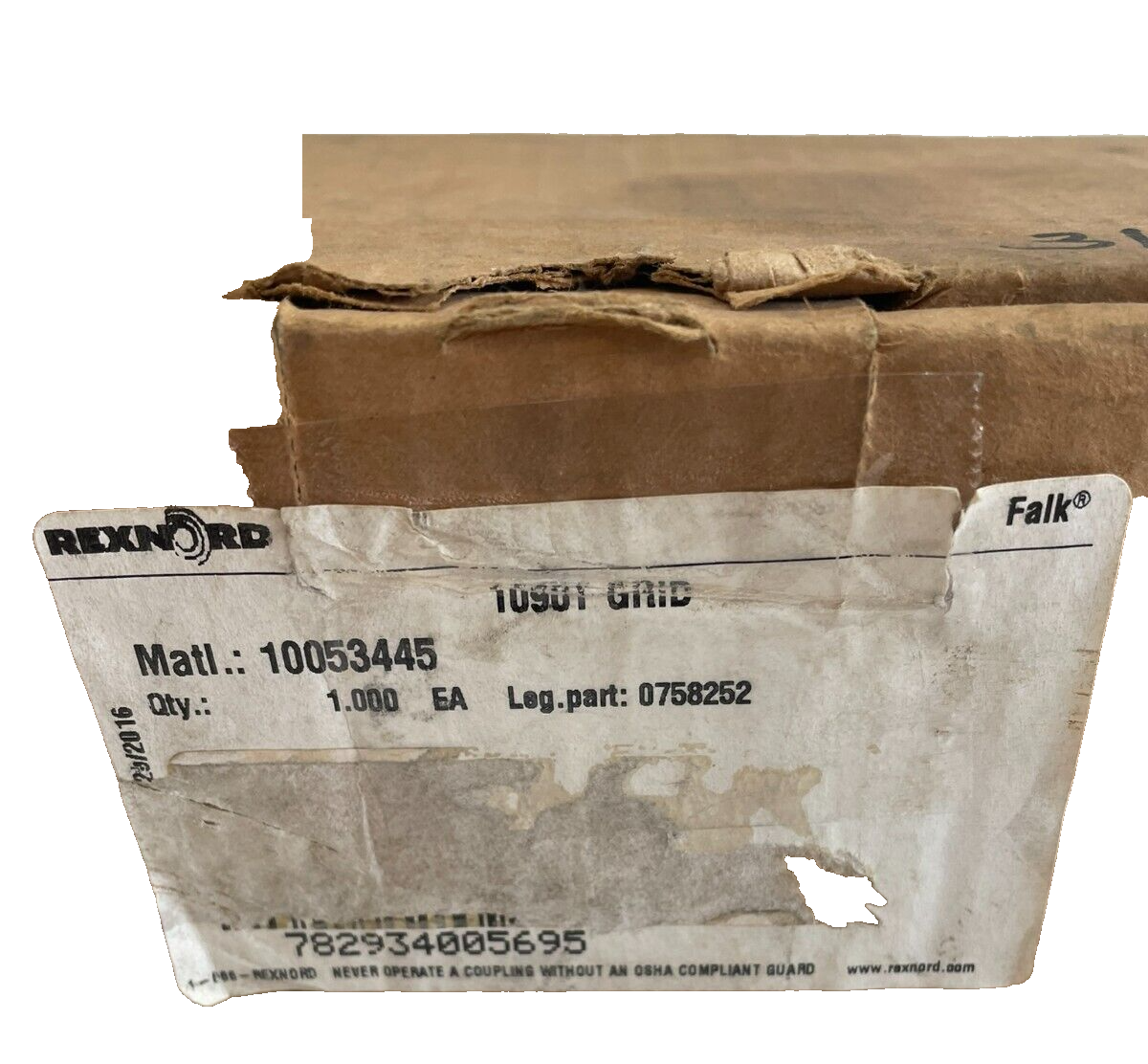 NEW REXNORD FALK 0758252 1090T GRID - SB Industrial Supply, Inc.