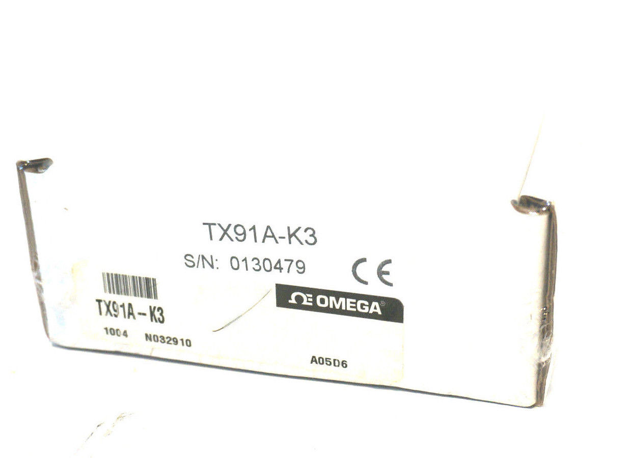 NEW SEALED OMEGA TX91A-K3 TEMPERATURE TRANSMITTER TX91AK3 - SB ...
