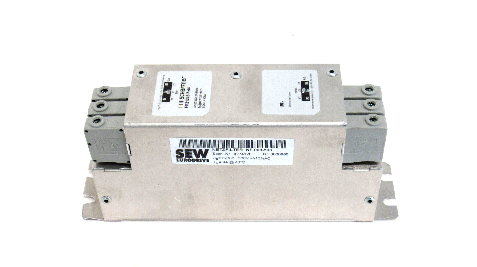 NEW SEW EURODRIVE NF009-503 MAINS FILTER NF009503 8274126 - SB ...