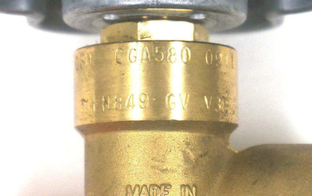 NEW SHERWOOD CGA-580 VALVE CGA580 - SB Industrial Supply, Inc.