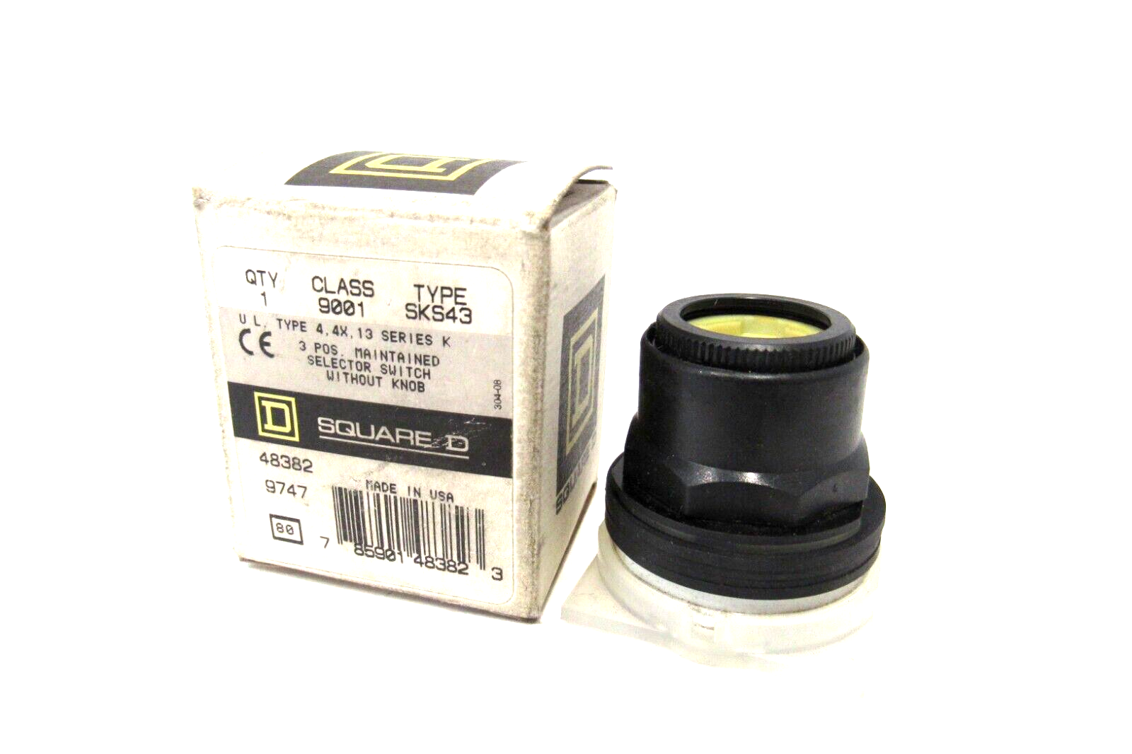 NEW SQUARE D 9001SKS43 SELECTOR SWITCH SER.K - SB Industrial Supply, Inc.