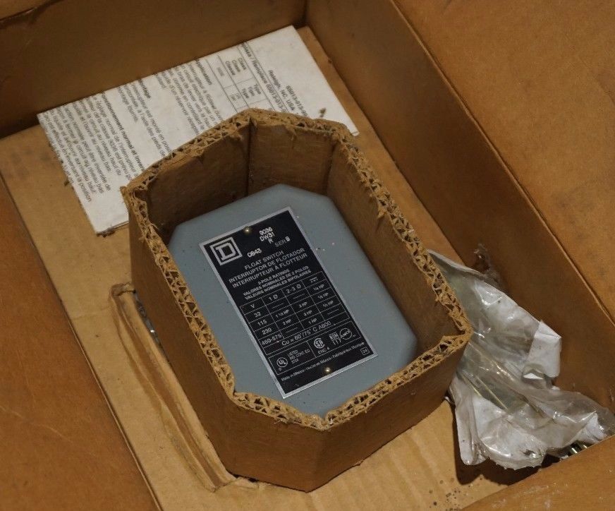 NEW SQUARE D 9036-DW31-R FLOAT SWITCH 9036DW31R - SB Industrial Supply ...