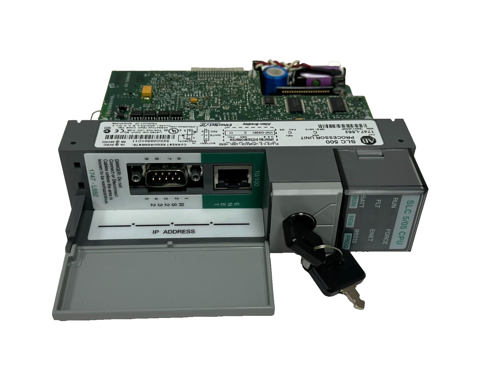 USED ALLEN BRADLEY 1747-L552 PROCESSOR SER. C REV. C 1747L552 - SB ...