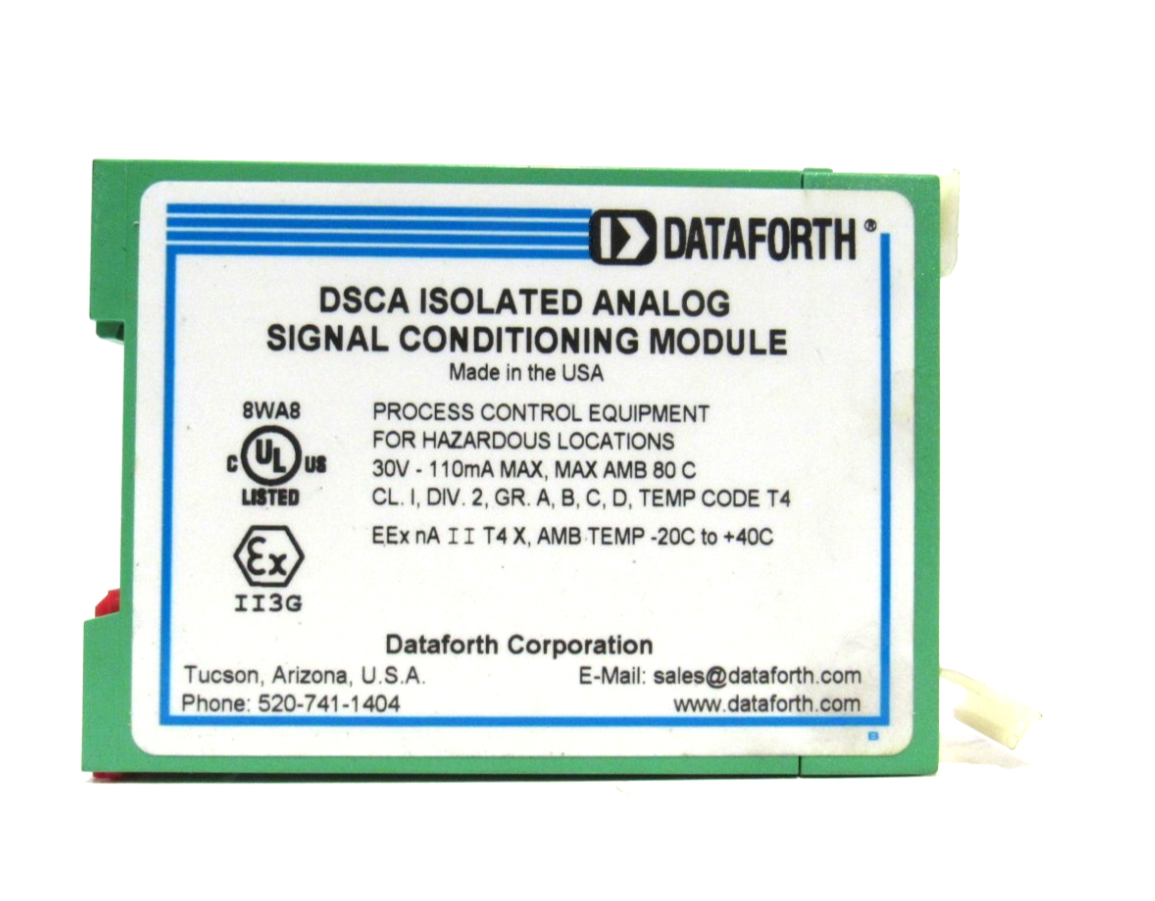 USED DATAFORTH DSCA41-03 INPUT MODULE DSCA4103 - SB Industrial Supply, Inc.