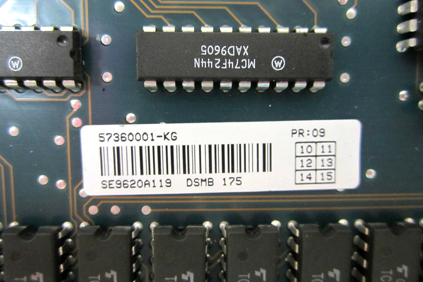 USED ABB 57360001-KG MEMORY MODULE DSMB 175 57360001KG - SB Industrial ...