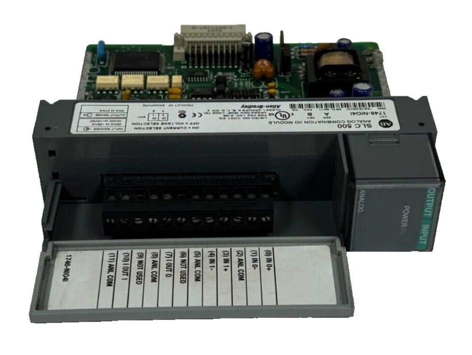 ALLEN BRADLEY 1746-NIO4I ANALOG MODULE SER. A REV. B PRE-OWNED USED ...