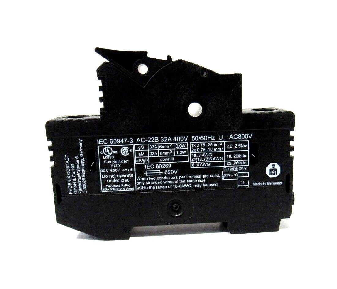 LOT OF 10 NEW PHOENIX CONTACT UK 10 3-HESI N TERMINAL BLOCKS 3048386 ...