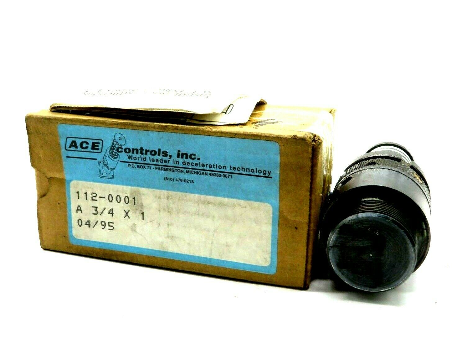 NEW ACE CONTROLS 112-0001 SHOCK ABSORBER 3/4 X 1 - SB Industrial Supply ...