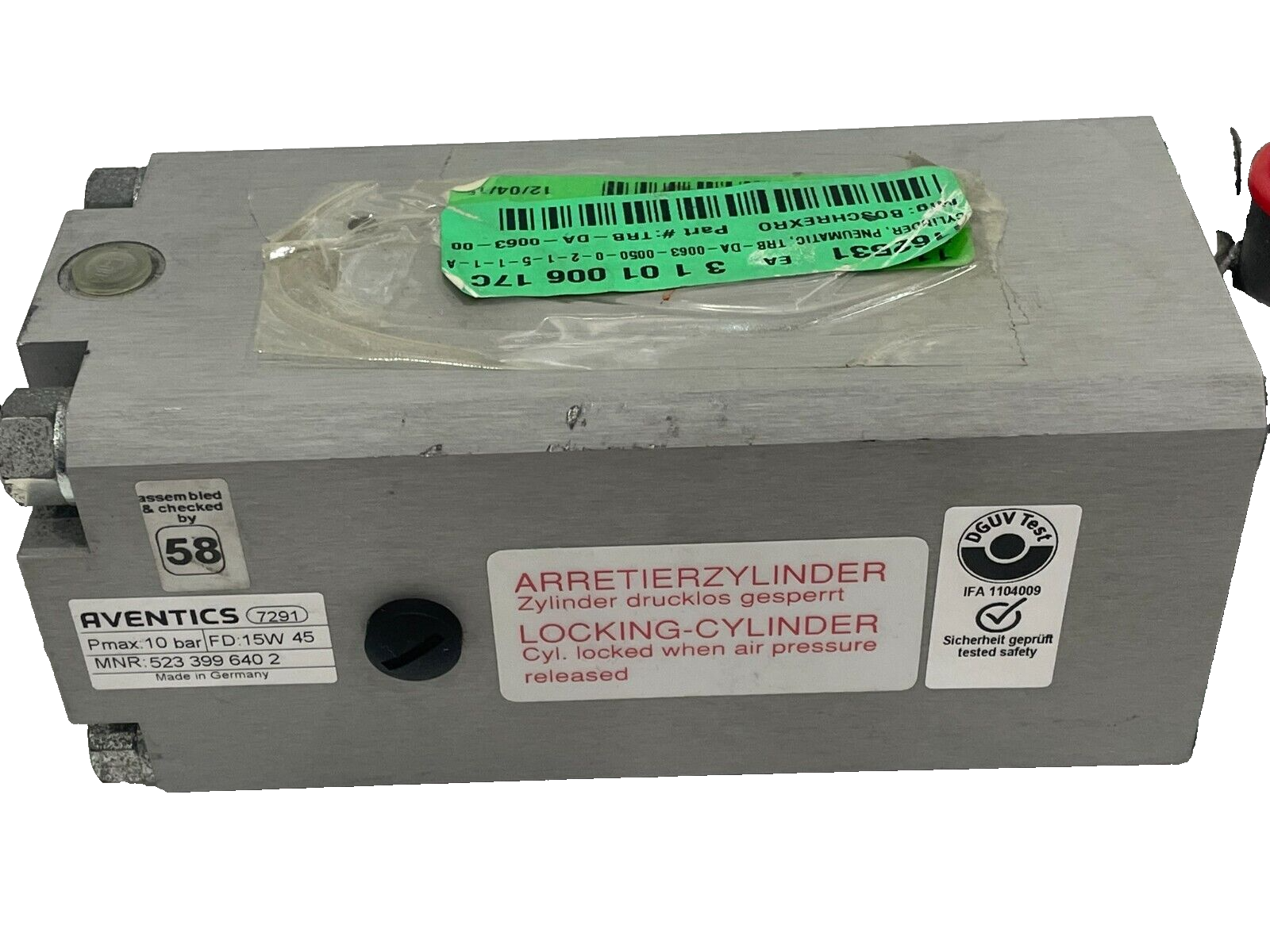 NEW AVENTICS R480649138 LOCKING-CYLINDER 5233996402 - SB Industrial ...