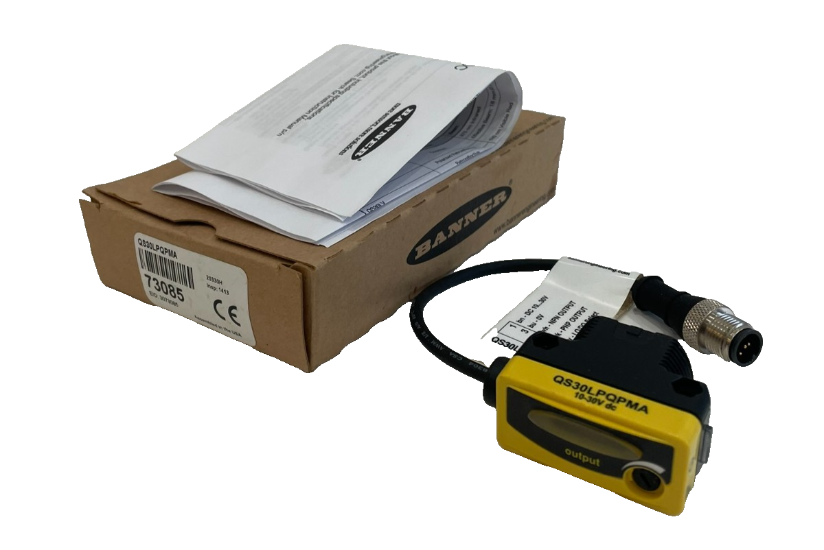 NEW BANNER ENGINEERING QS30LPQPMA POLARIZED BEAM 73085 - SB Industrial ...