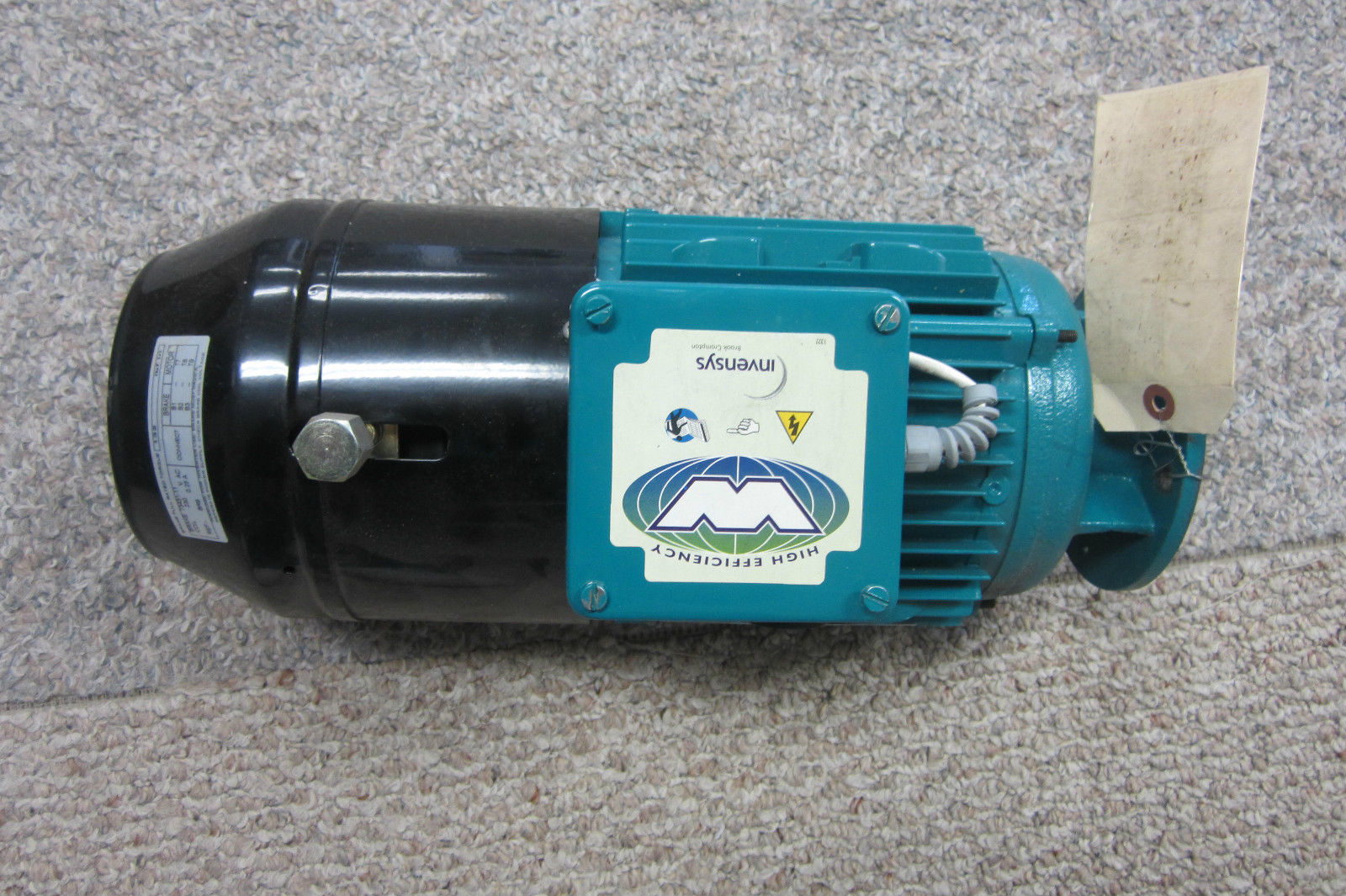 NEW BROOK CROMPTON/INVENSYS CAT. # 090W001018 MOTOR 3/4 H.P. - SB ...