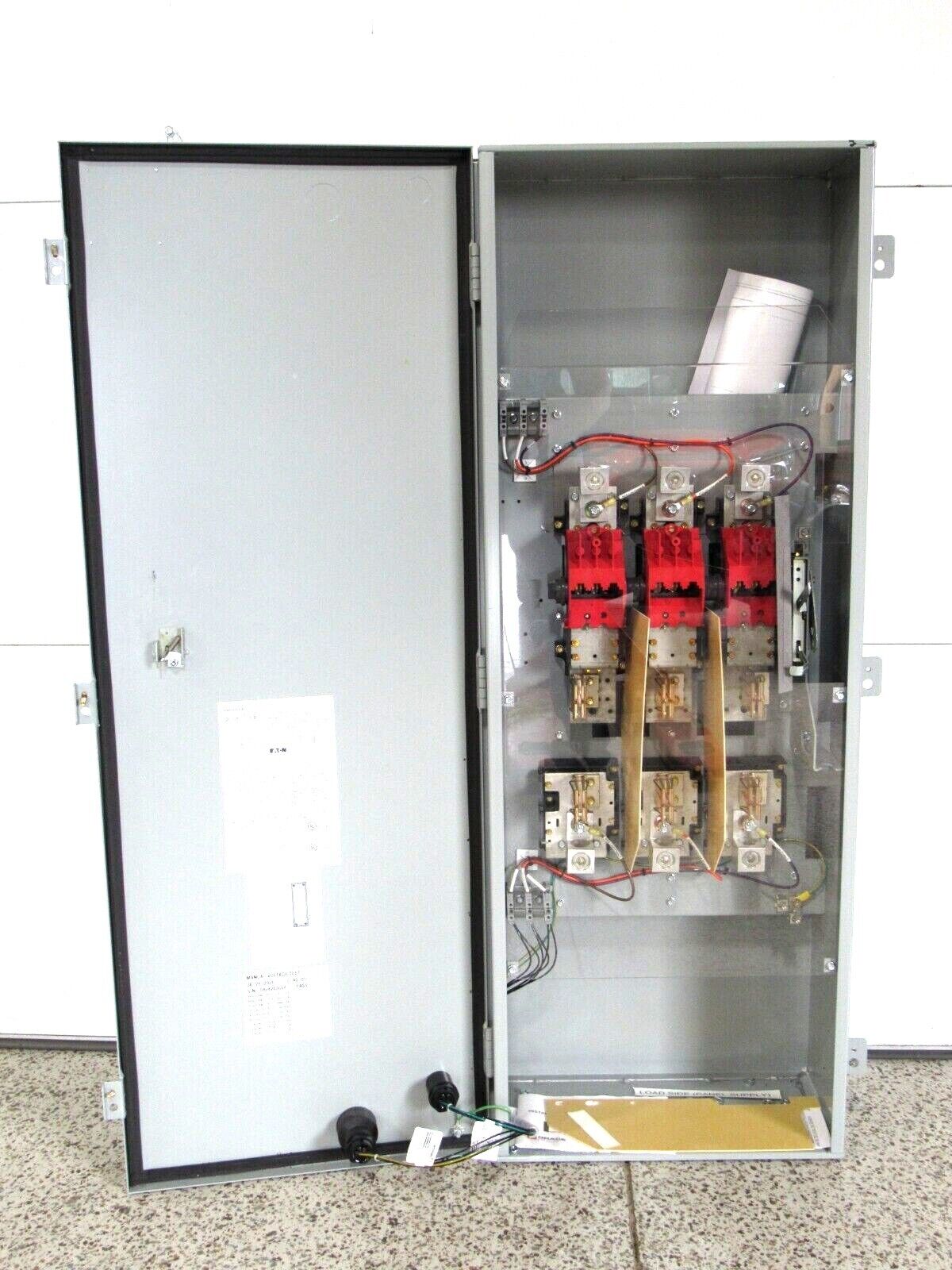 NEW EATON DEM365FDJA-00VT SAFETY SWITCH TYPE 12 400A 600V ...