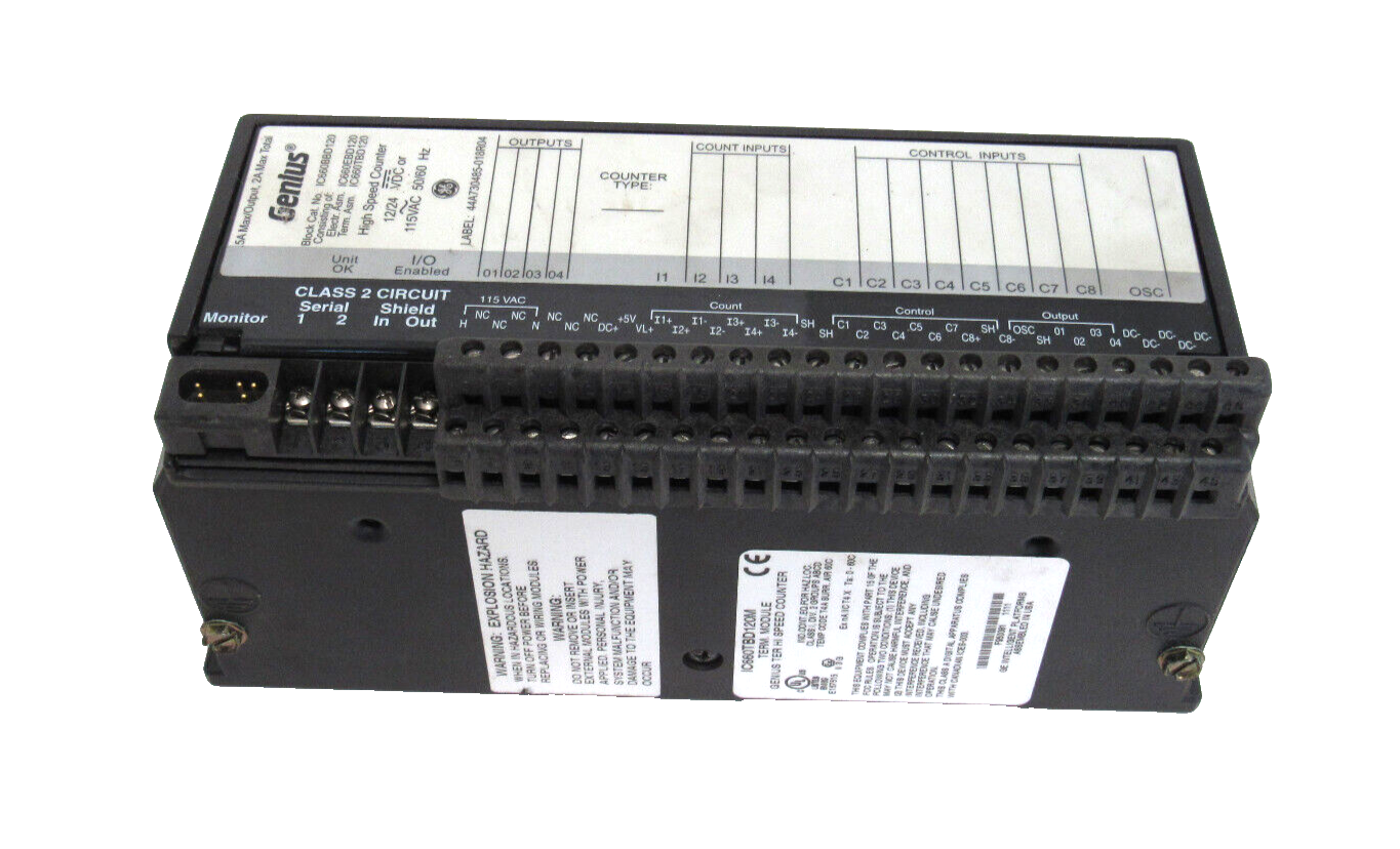 NEW GE FANUC IC660BBD120 HIGH SPEED COUNTER IC660EBD120L - SB ...