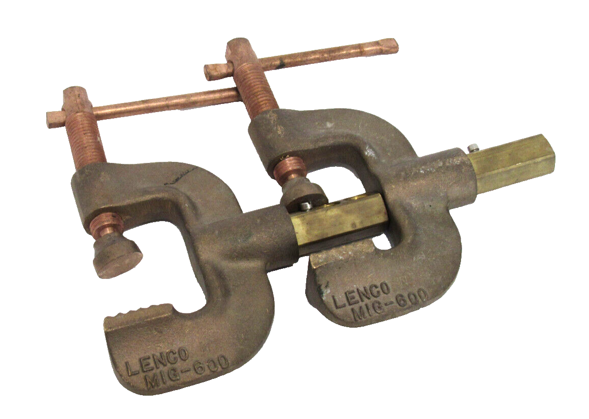 NEW LOT OF 2 LENCO MIG-600 GROUND CLAMP MIG600 - SB Industrial Supply, Inc.