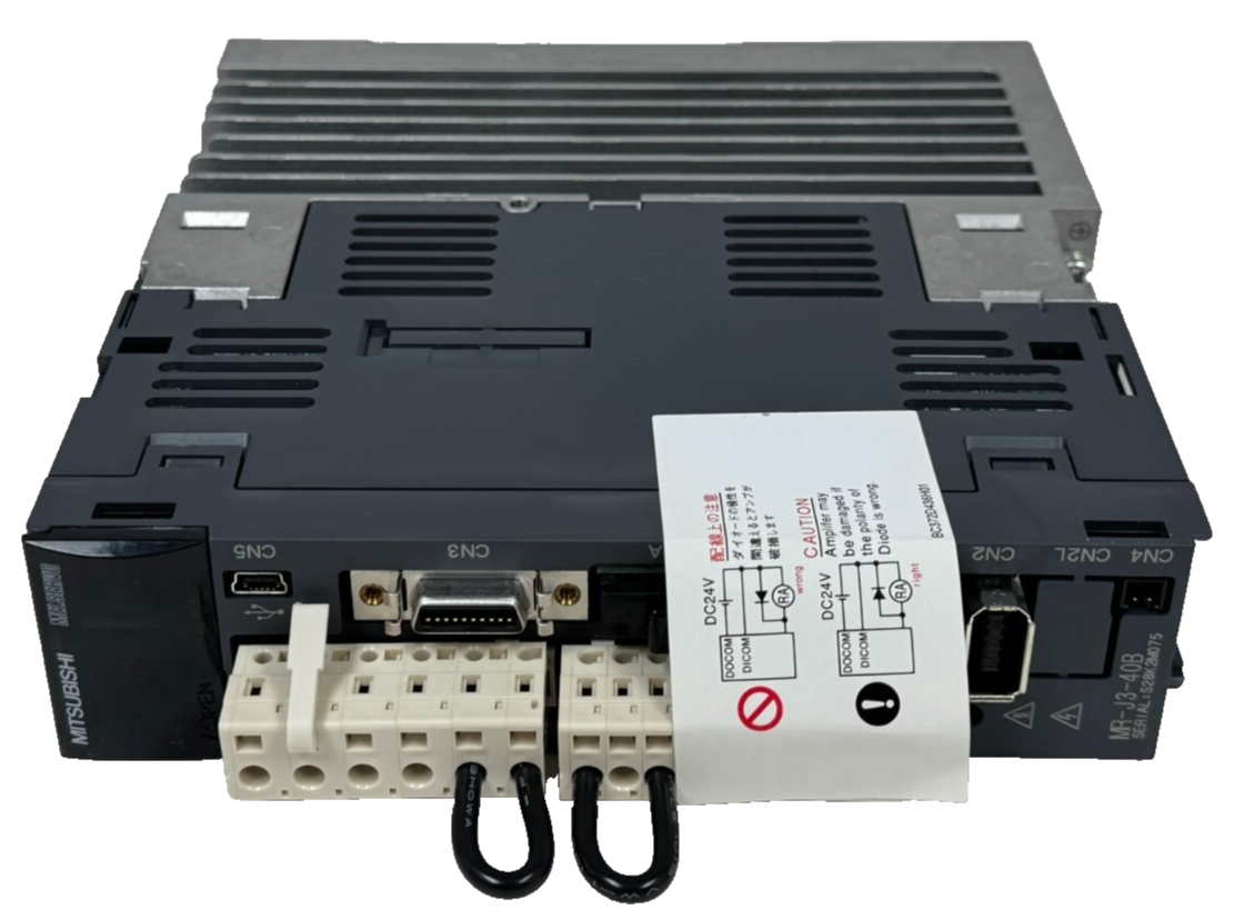 NEW MITSUBISHI MR-J3-40B SERVO AMPLIFIER MELSERVO J3 - SB Industrial ...