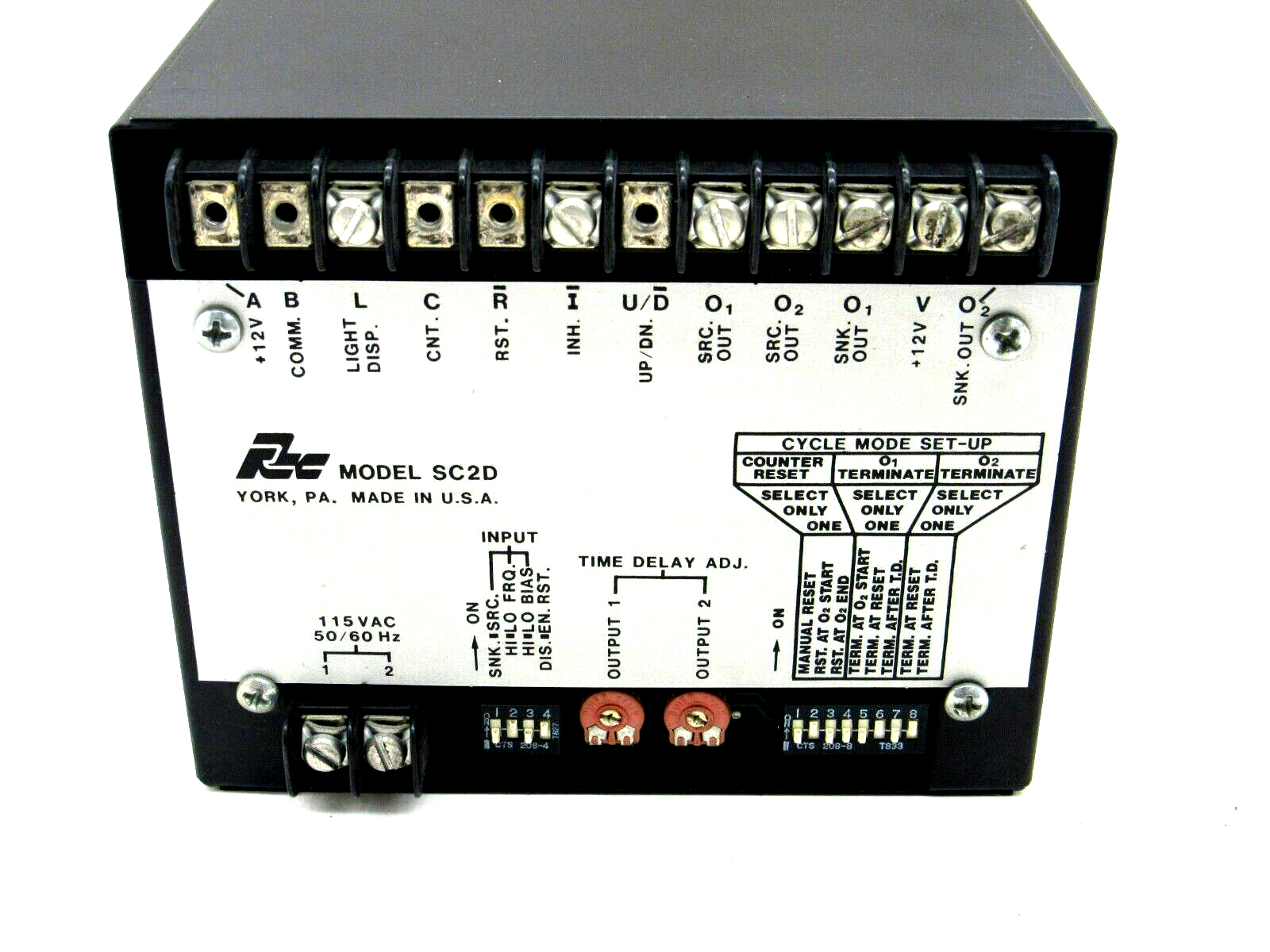 NEW RED LION CONTROLS SC2DD400 2 LEVEL COUNTER SC2DD - SB Industrial ...