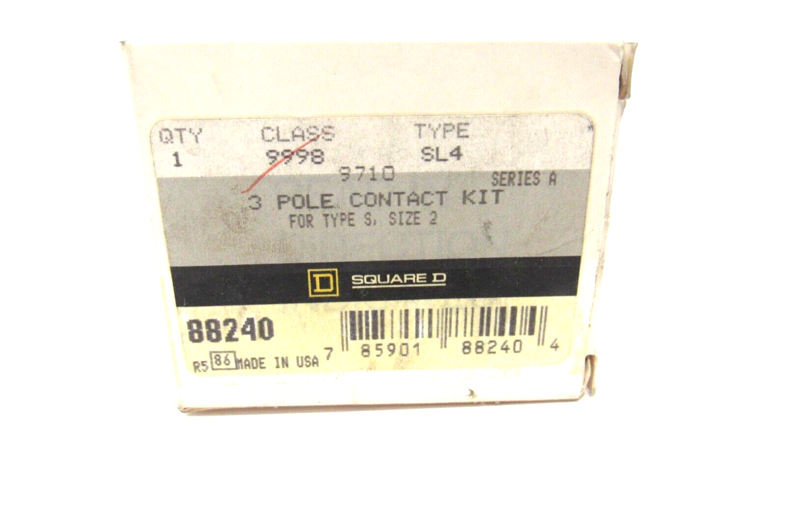 NEW SQUARE D 9998-SL4 CONTACT KIT SIZE 2 9998SL4 - SB Industrial Supply ...