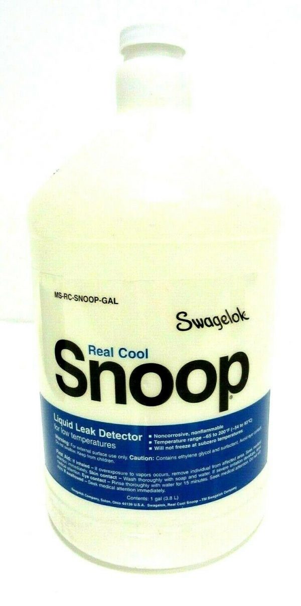 NEW SWAGELOK MS-RC-SNOOP-GAL SNOOP LIQUID LEAK DETECTOR 1 GAL - SB ...