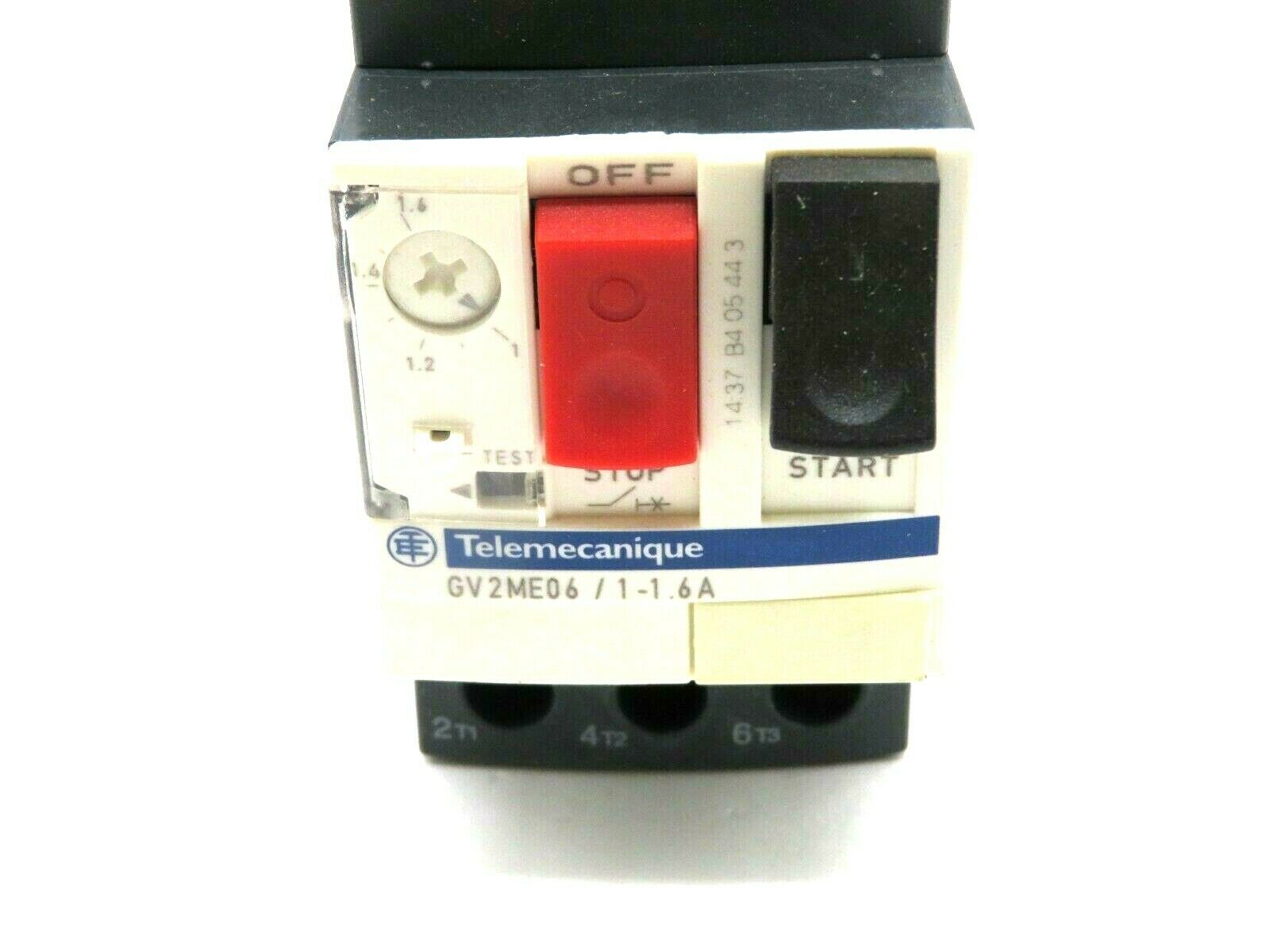 NEW TELEMECANIQUE GV2ME06 MOTOR CIRCUIT BREAKER - SB Industrial Supply ...