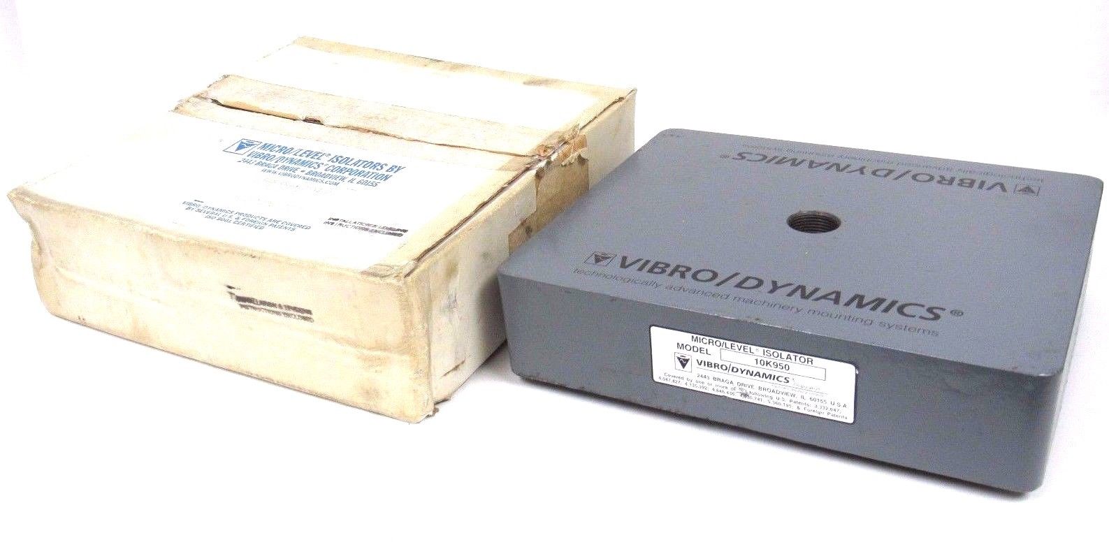 NEW VIBRO DYNAMICS 10K950 MICRO LEVEL ISOLATOR 1.25M10 - SB Industrial ...