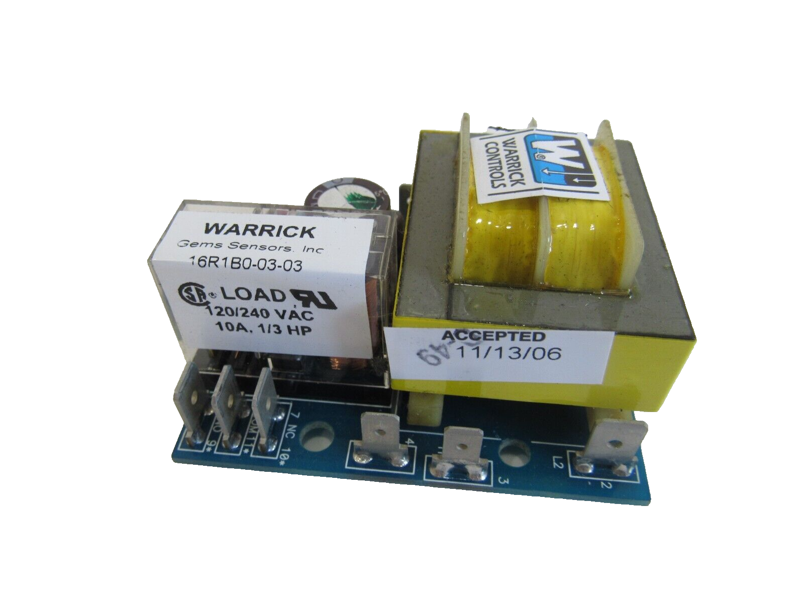 NEW WARRICK CONTROLS 16R1B0-03-03 CIRCUIT BOARD 16R1B0 0303 - SB ...